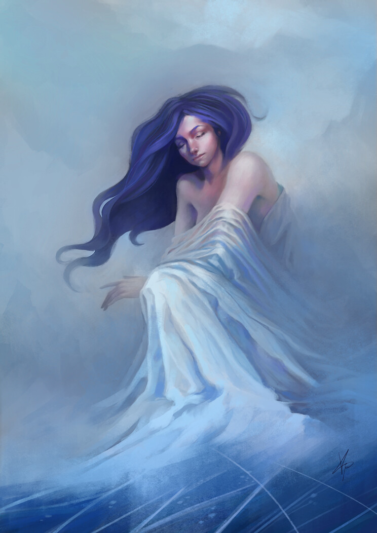 ArtStation - Ice awakening