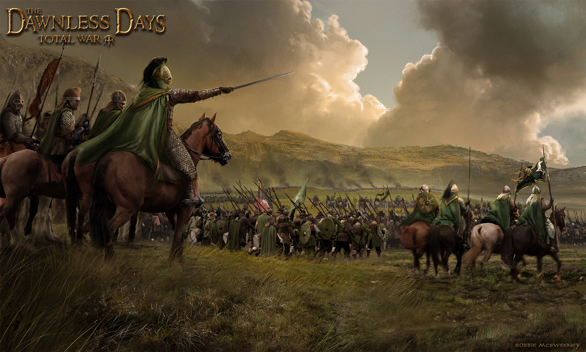 ArtStation - Dawnless Days - Rohan Army