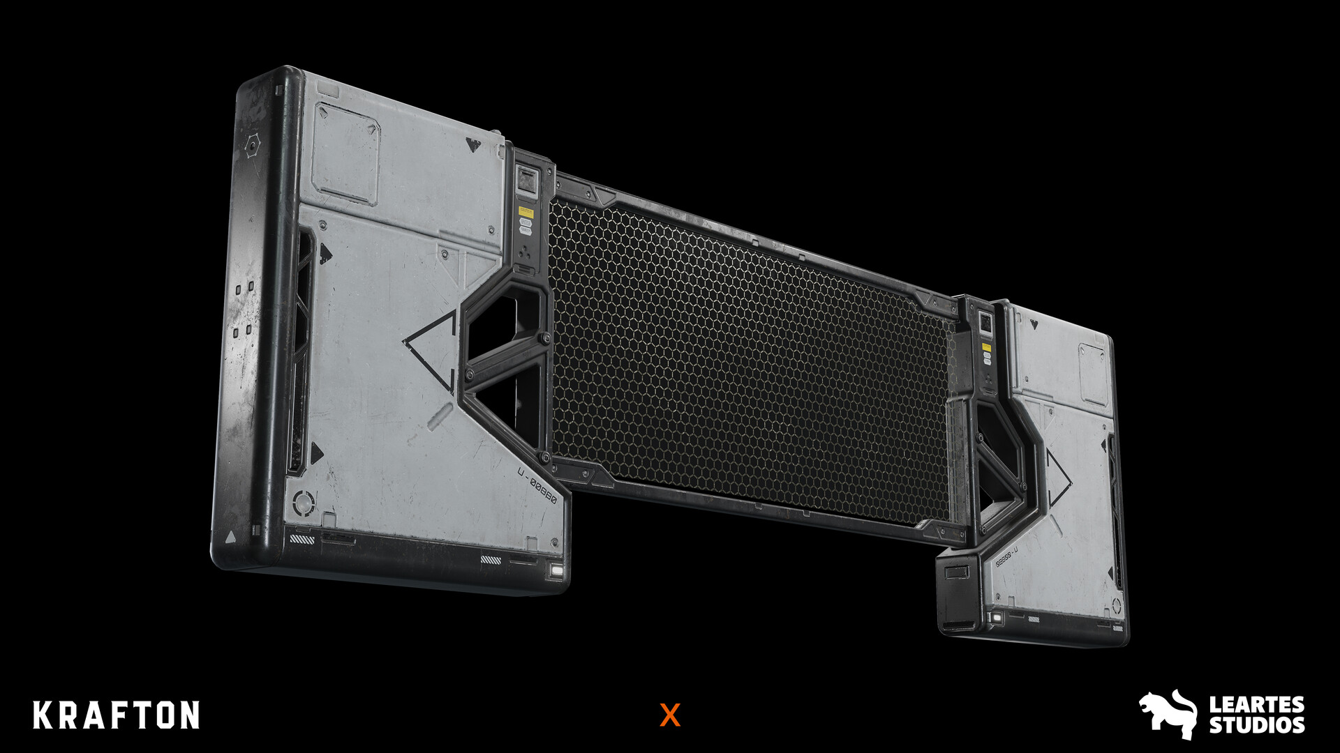 Leartes Studios - Sci-Fi Fence 01 / Krafton