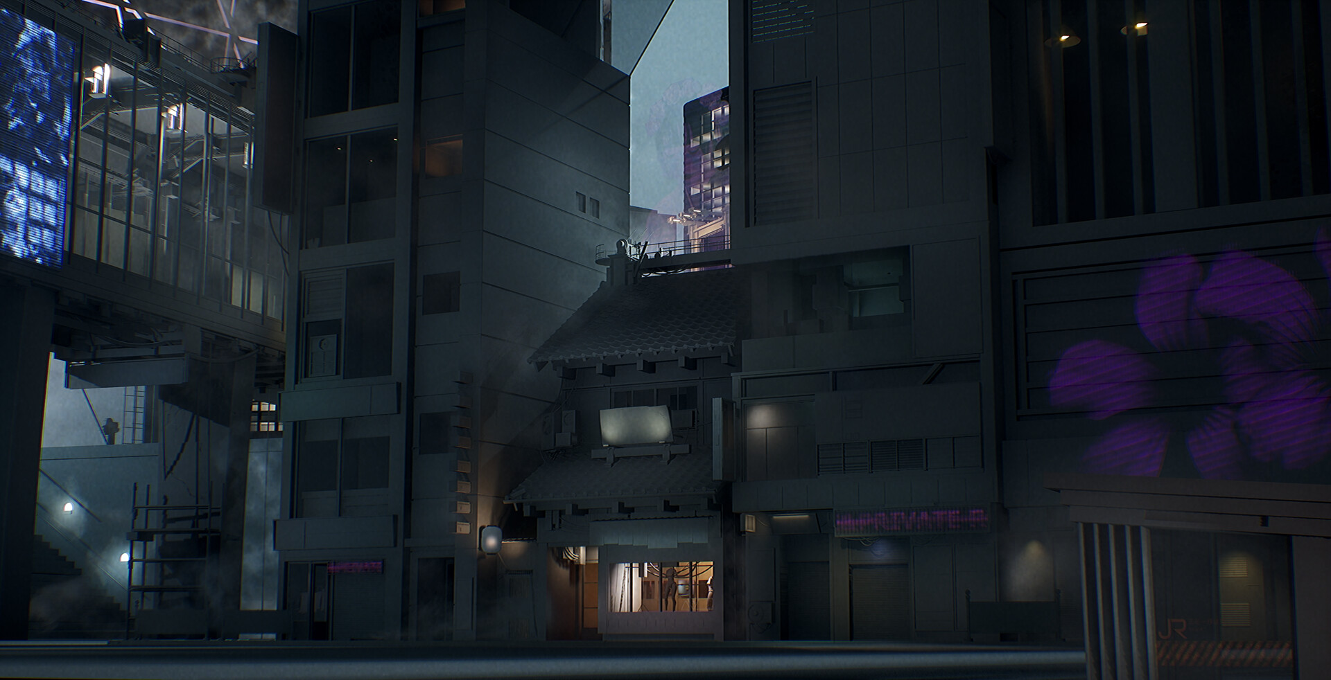 Jake Guest - Neo Tokyo: Exponential Reality Artstation Challenge - 2nd ...