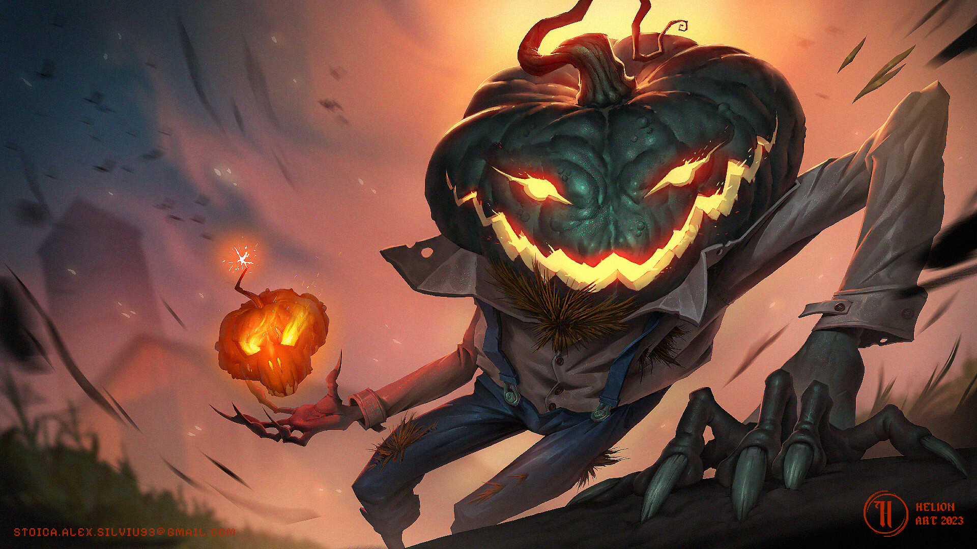 ArtStation - The Pumpkinhead