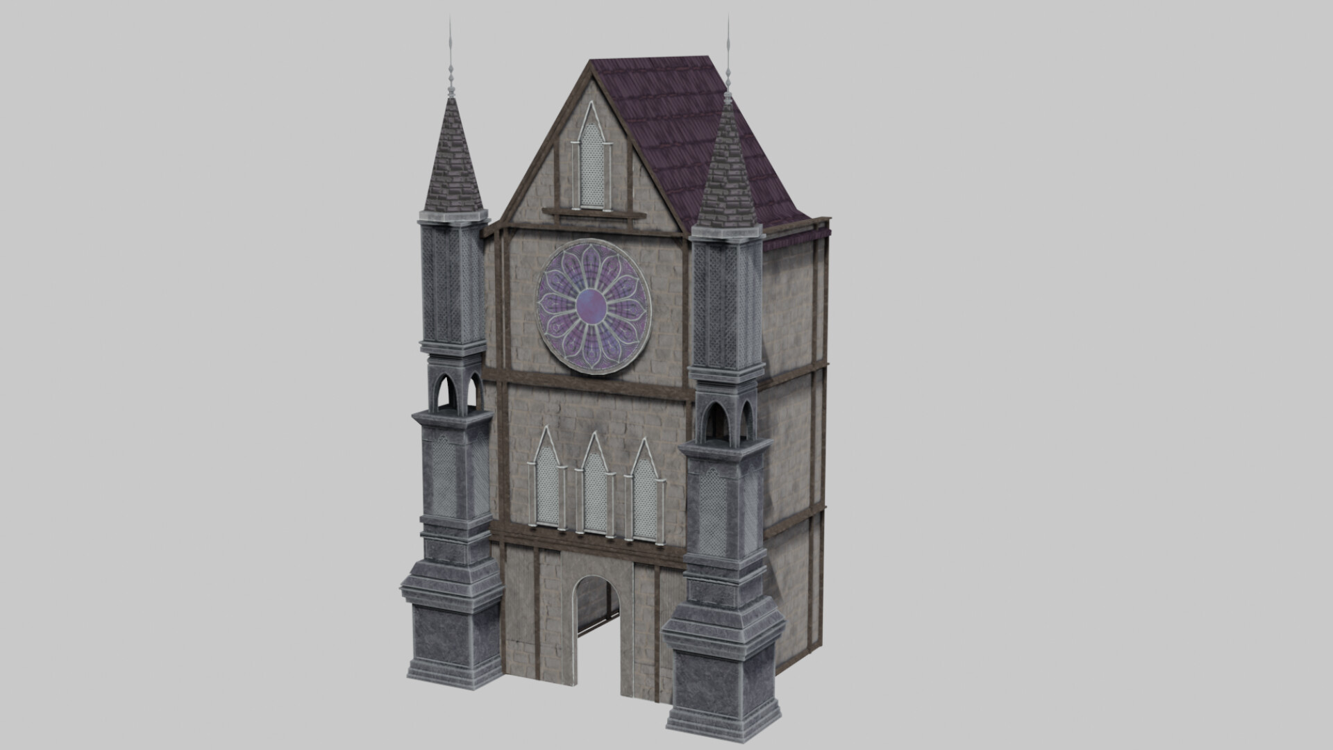 ArtStation - Gothic City Modules