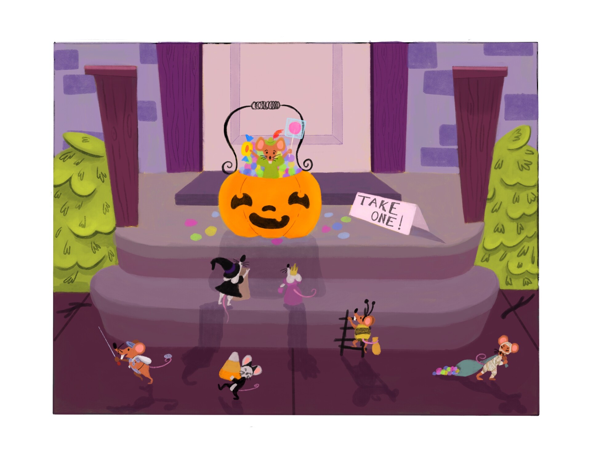 ArtStation - Happy Mouse-O-Ween