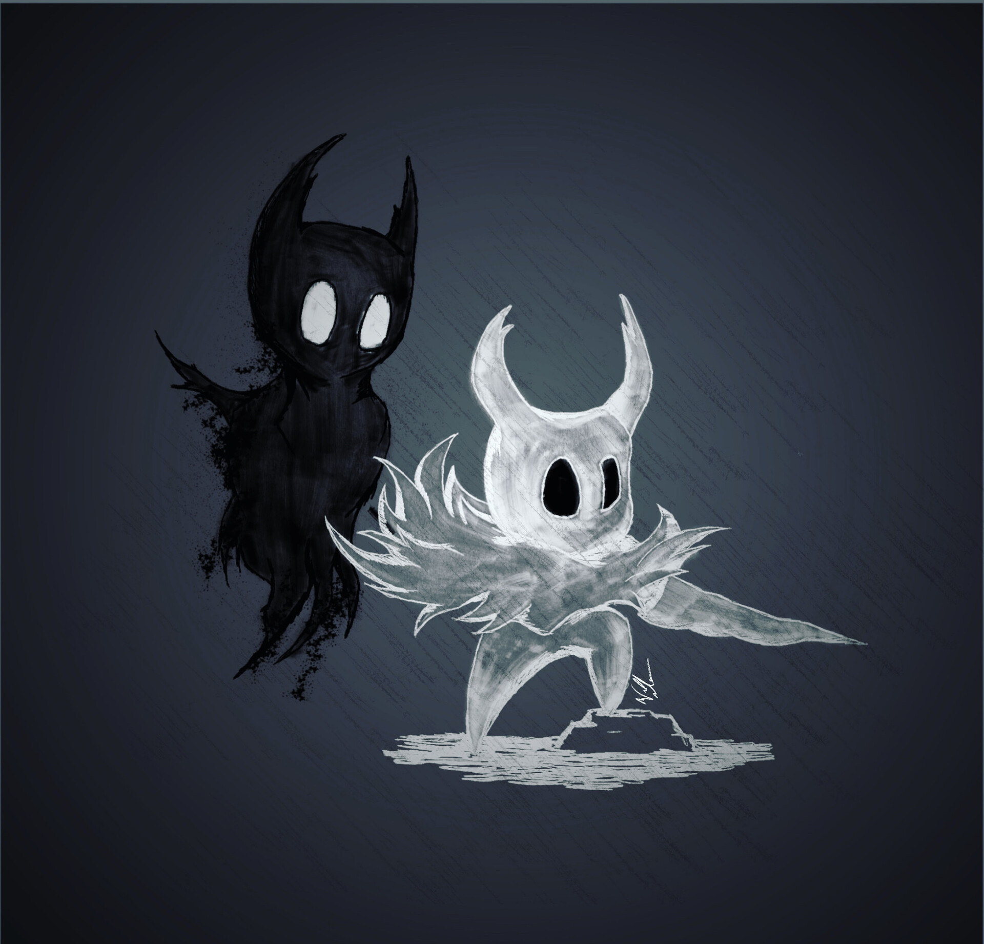 ArtStation - Hollow knight Ink