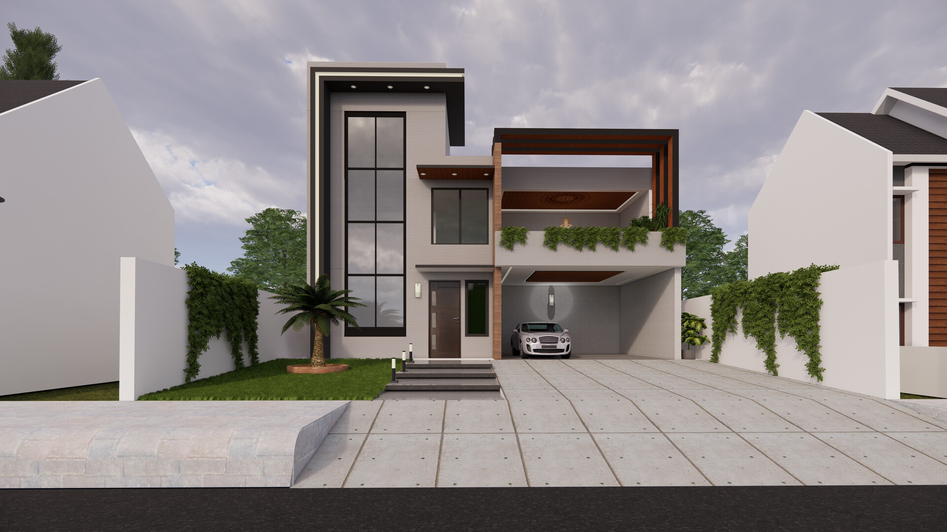 ArtStation - Revolutionary Modern House Design: Pushing Boundaries