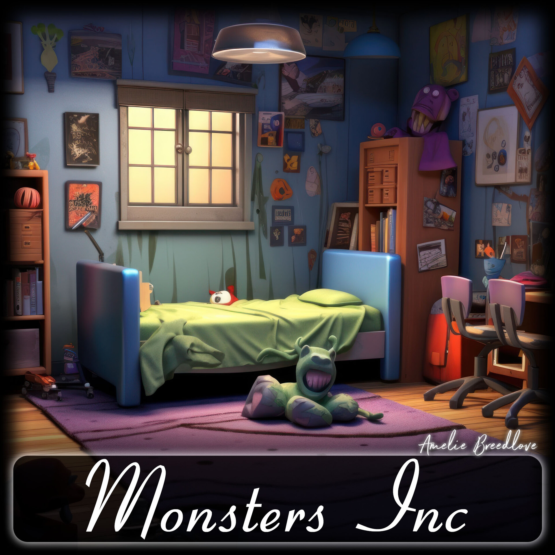 ArtStation - 220 Monsters Inc Concept Reference Pack | 4K | v.20