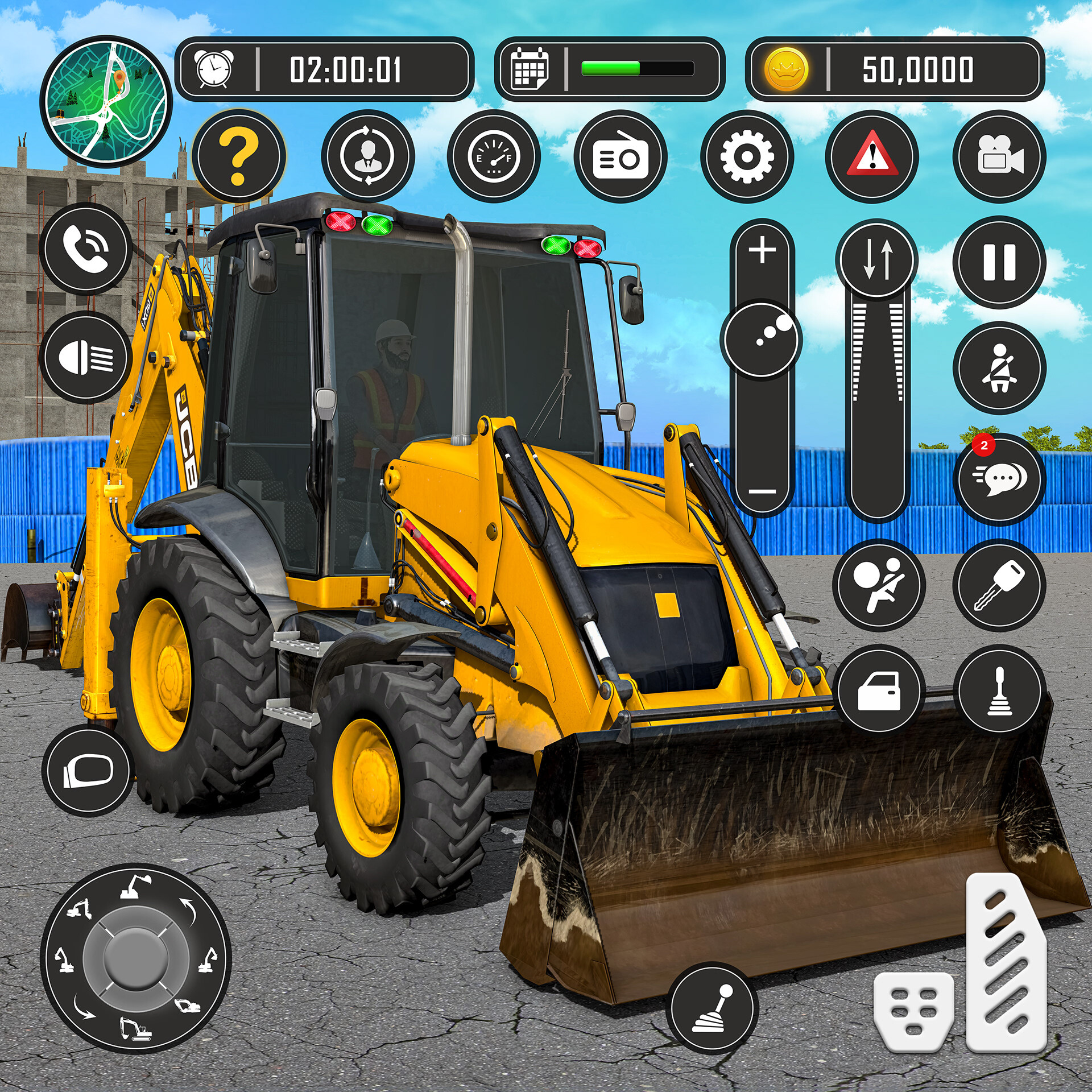 ArtStation - Real JCB Construction Game Icon Renders