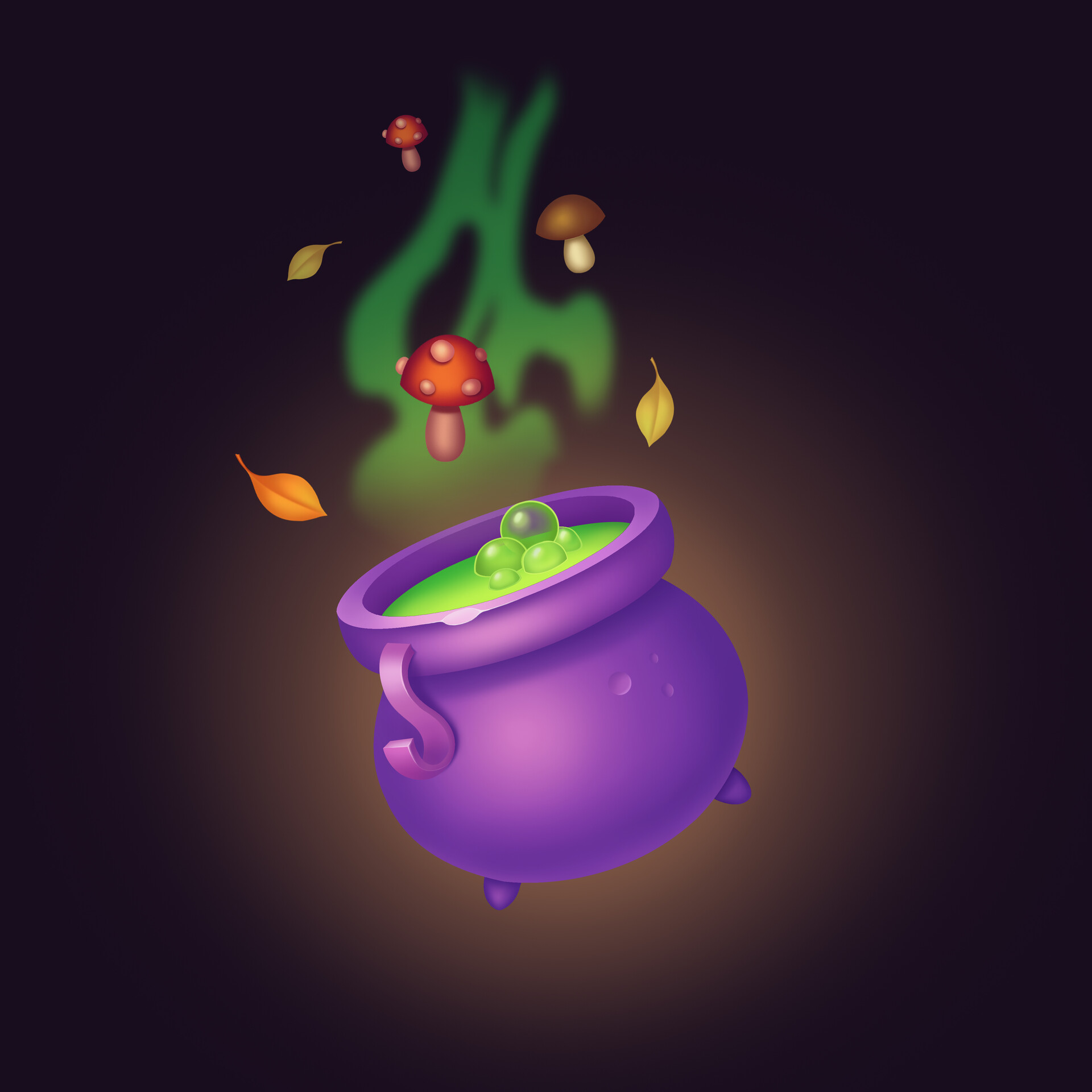 ArtStation - Witch's cauldron