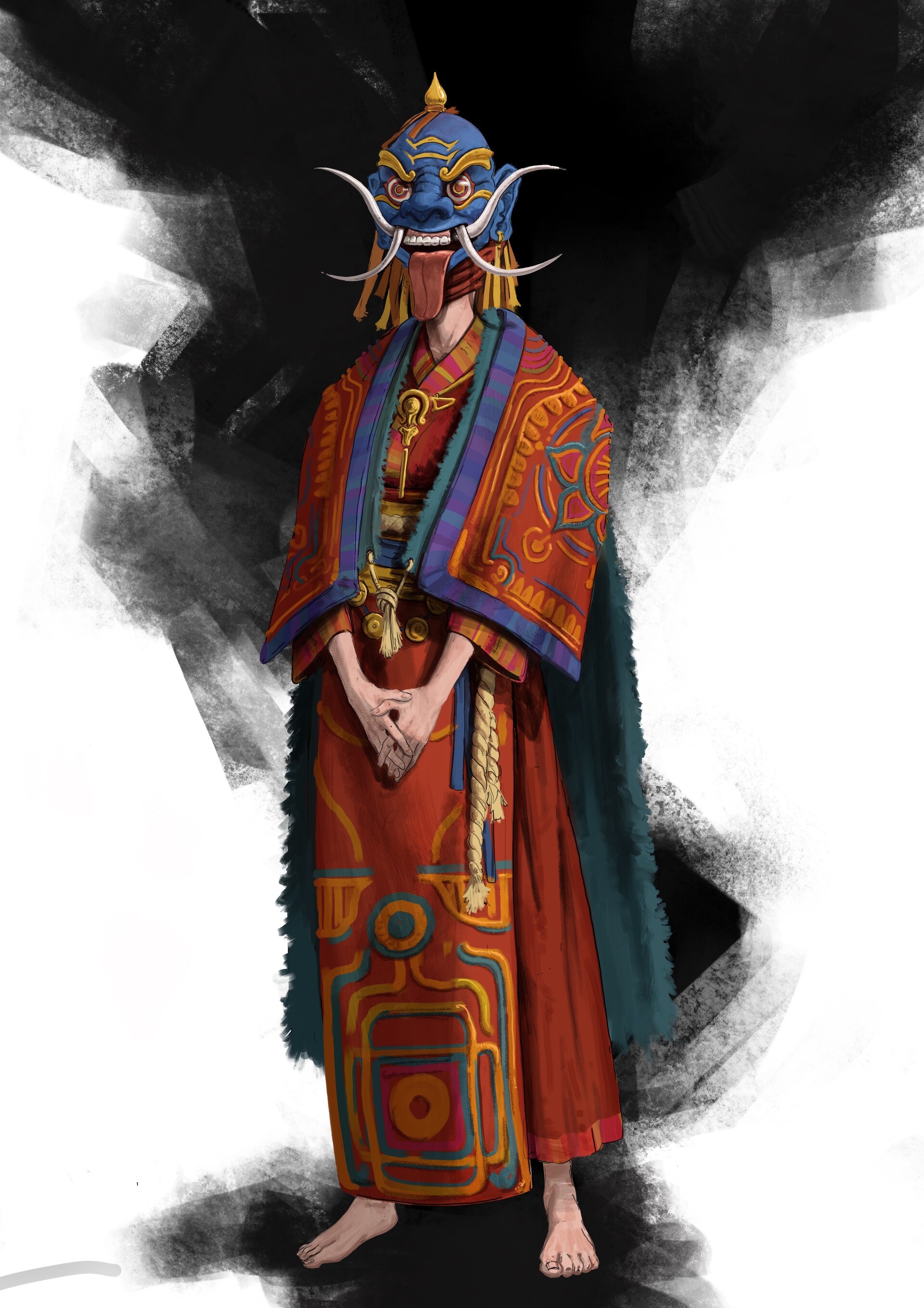 ArtStation - The masked one