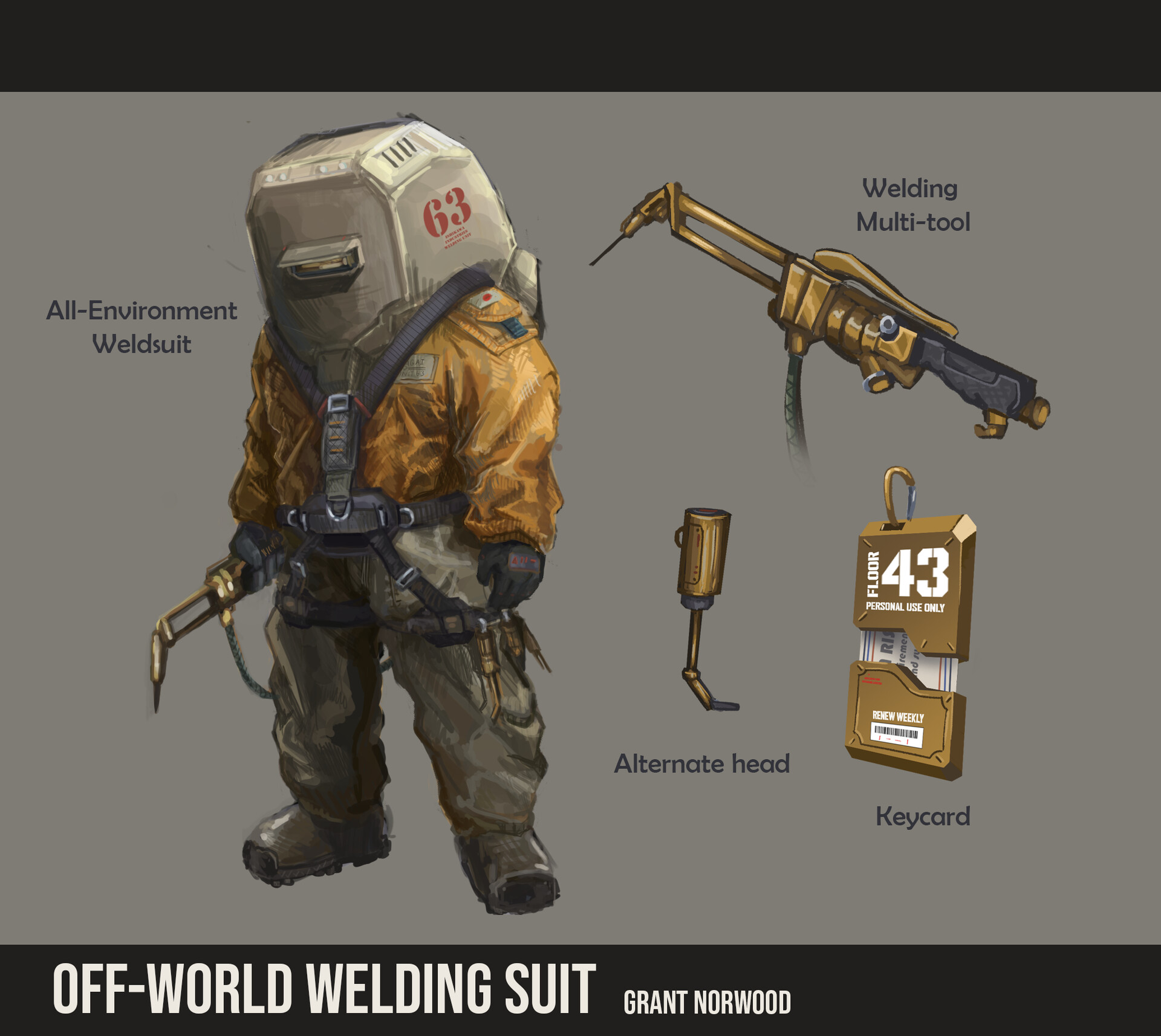 ArtStation - Shopkeeper Welder