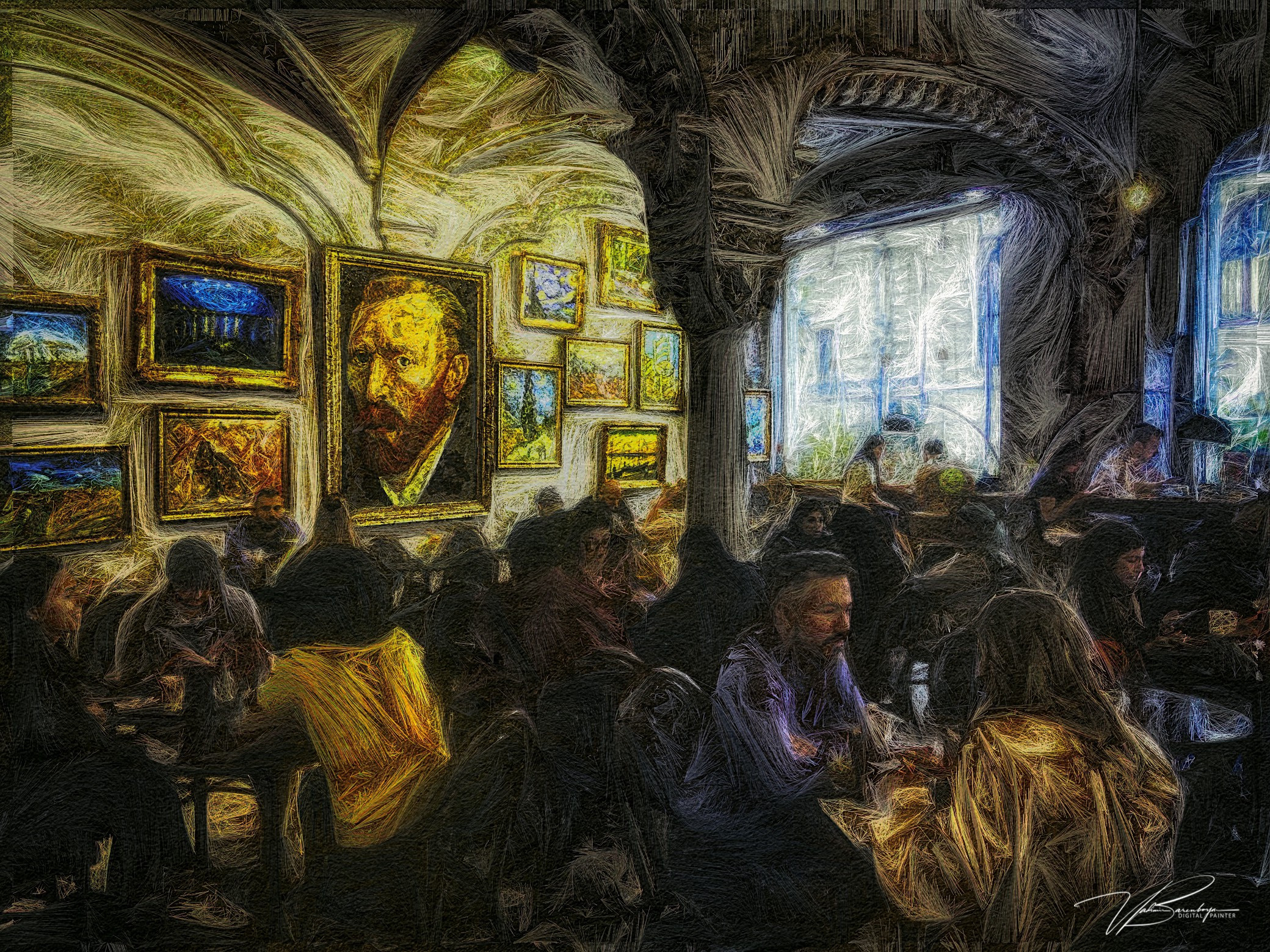 Vladimir Barenboym Digital Art - Historical and Fantasy world