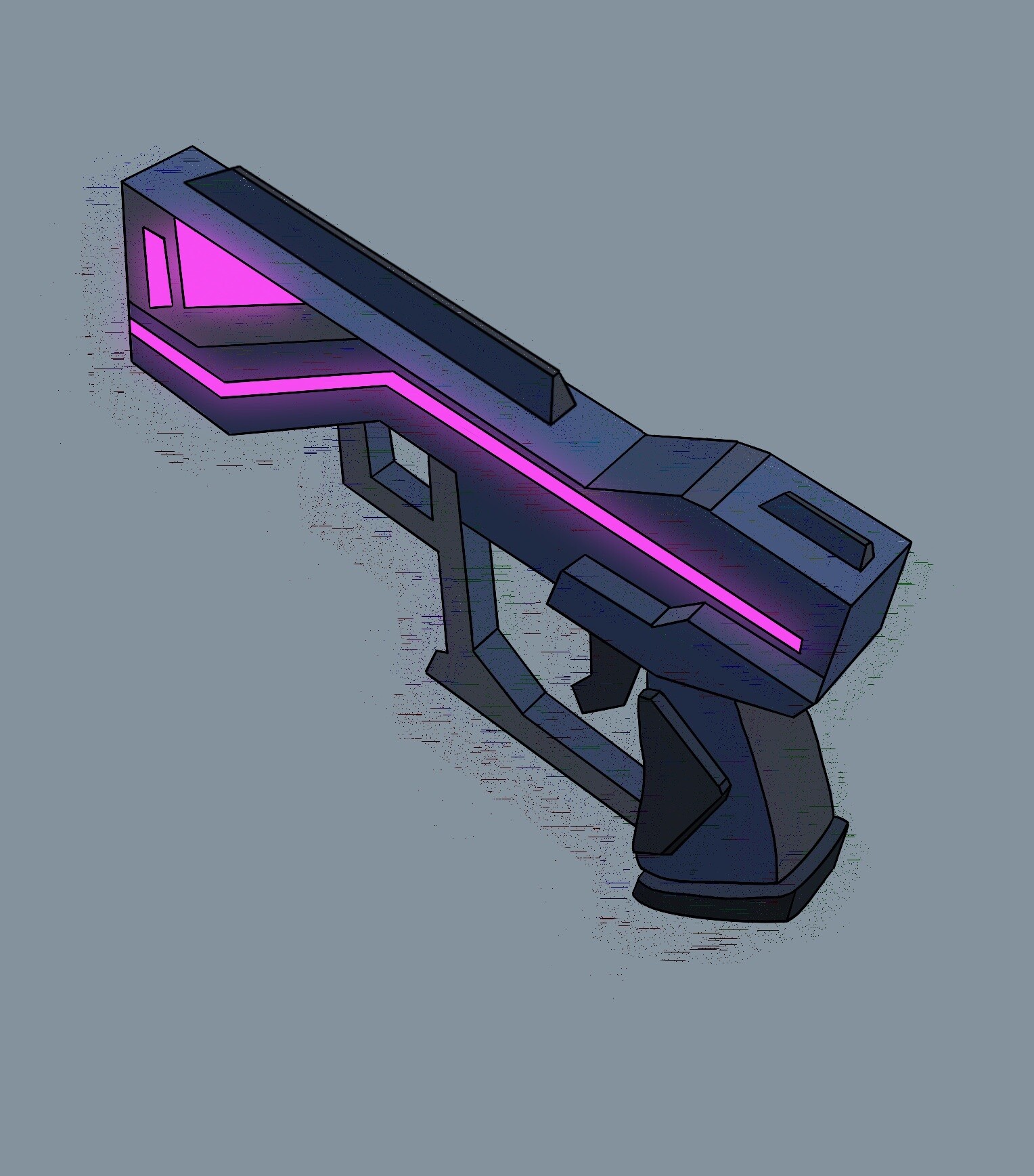 ArtStation - Electromagnetic gun