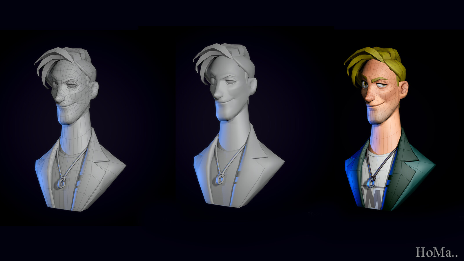 HomaChari - Stylized Character Model