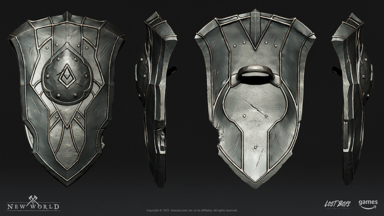 Brad Scheer - Lost Knight Tank Shield