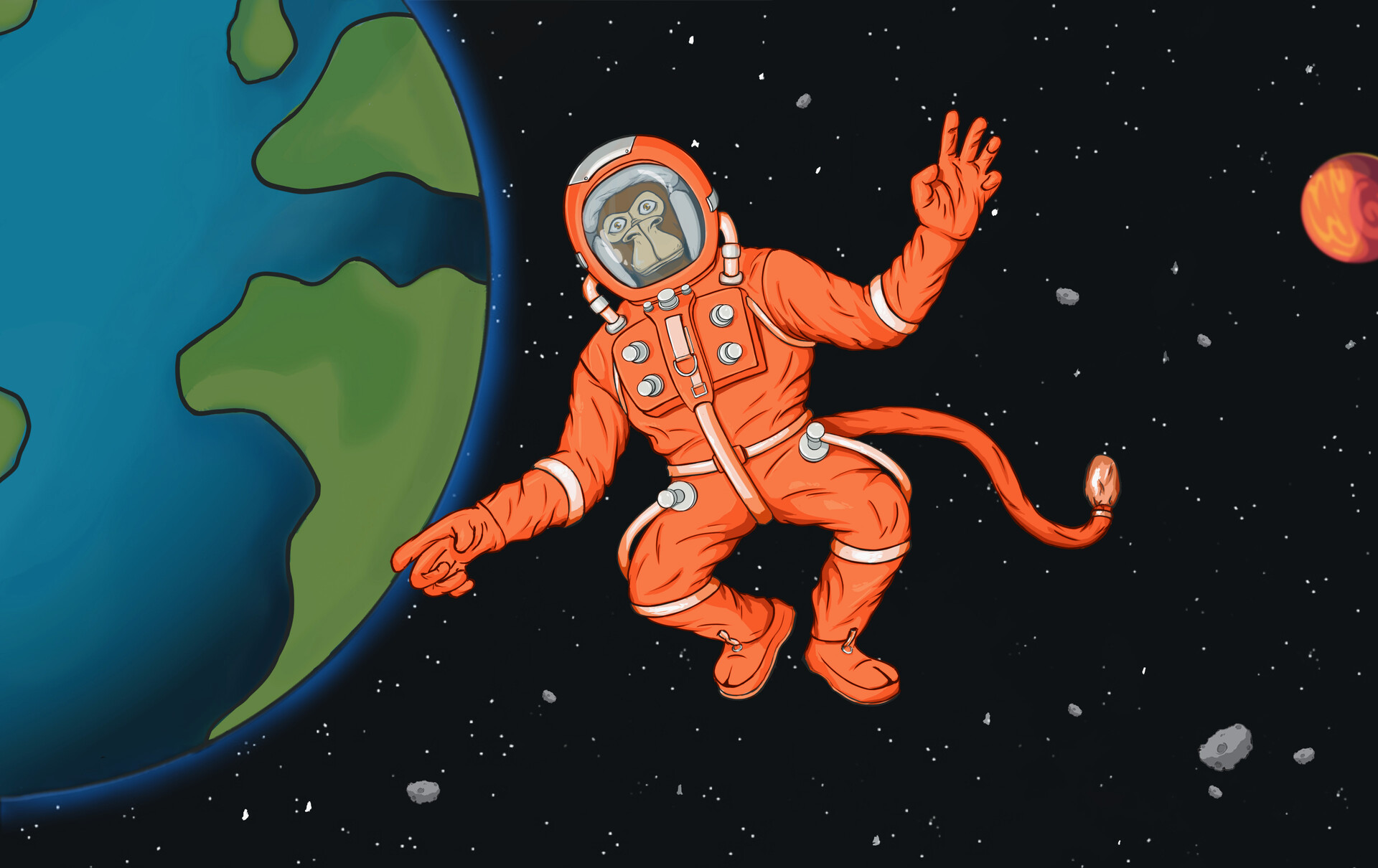 ArtStation - Space Monkey