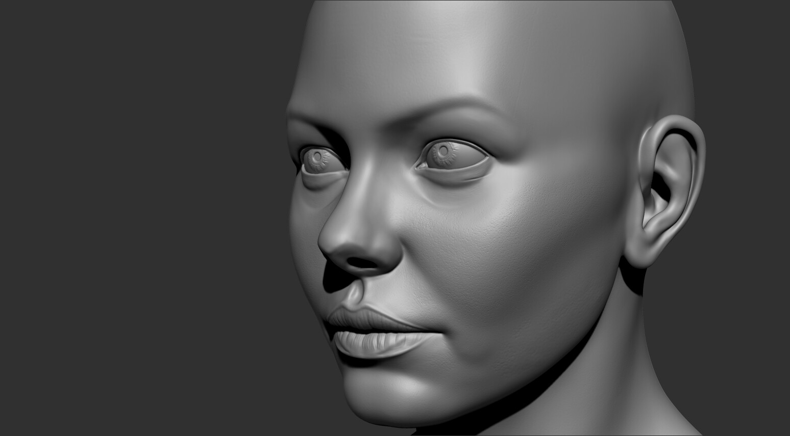 ArtStation - Female Head Practice.