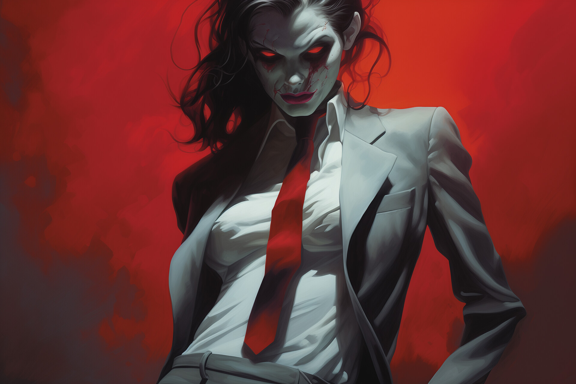 ArtStation - Undead Executive - The Businesswoman Zombie