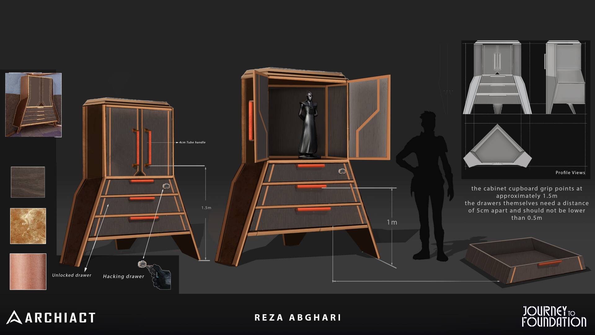 Reza Abghari - Journey to Foundation: Zor Apartment Props