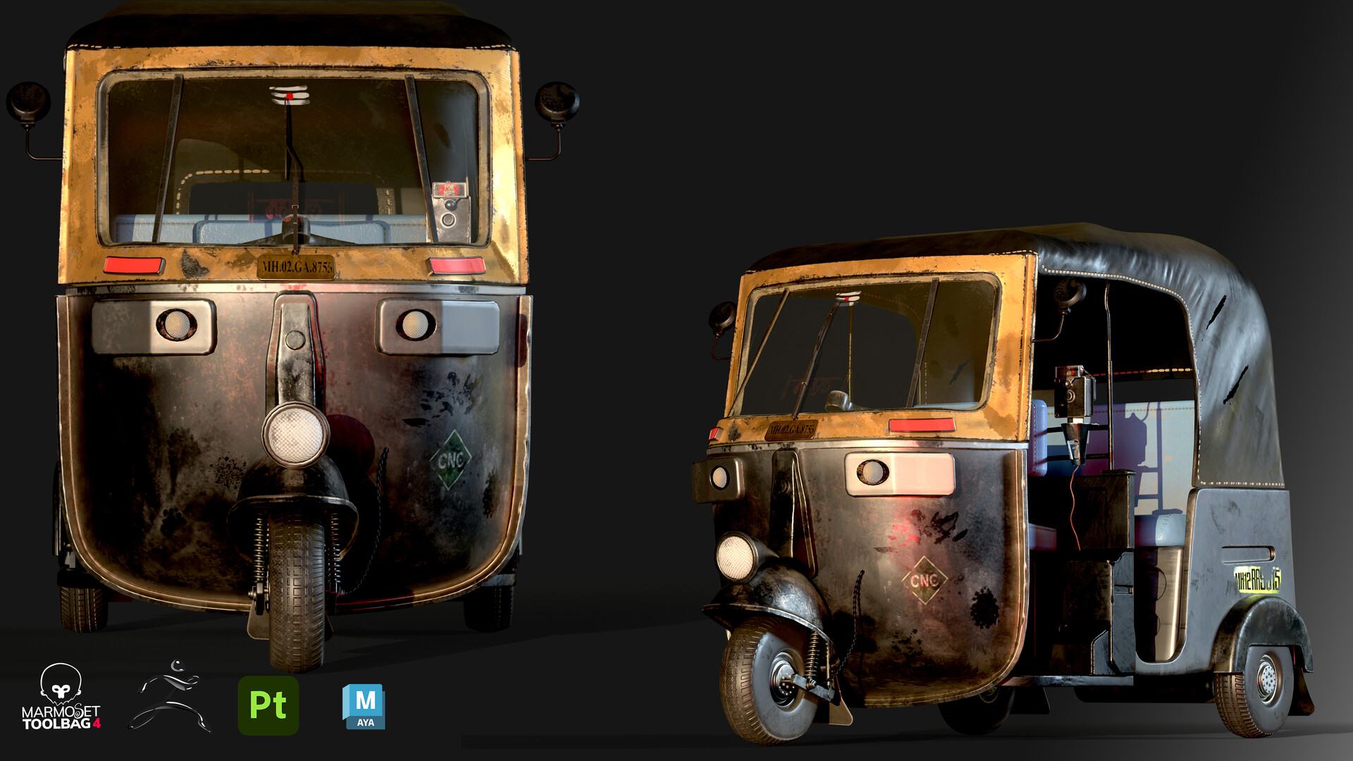 Aakash Set - Mumbai Auto Rickshaw