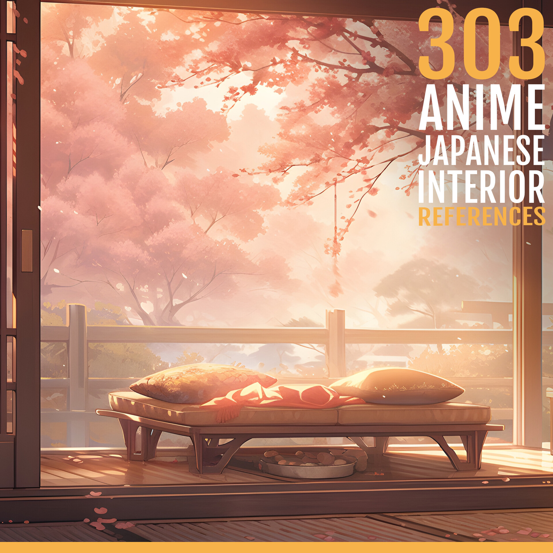 ArtStation - 303 Anime Japanese Interior