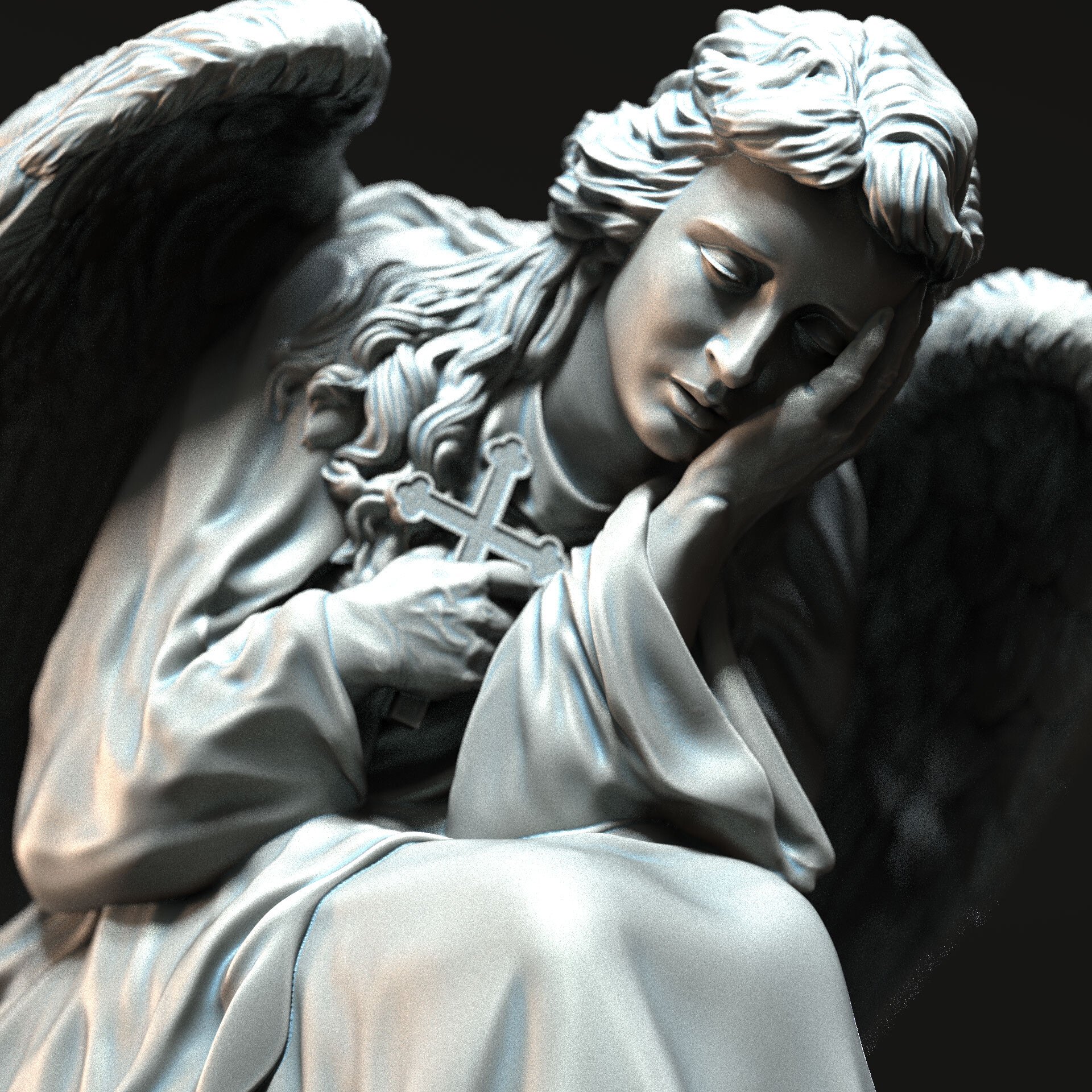 ArtStation - Angel statue