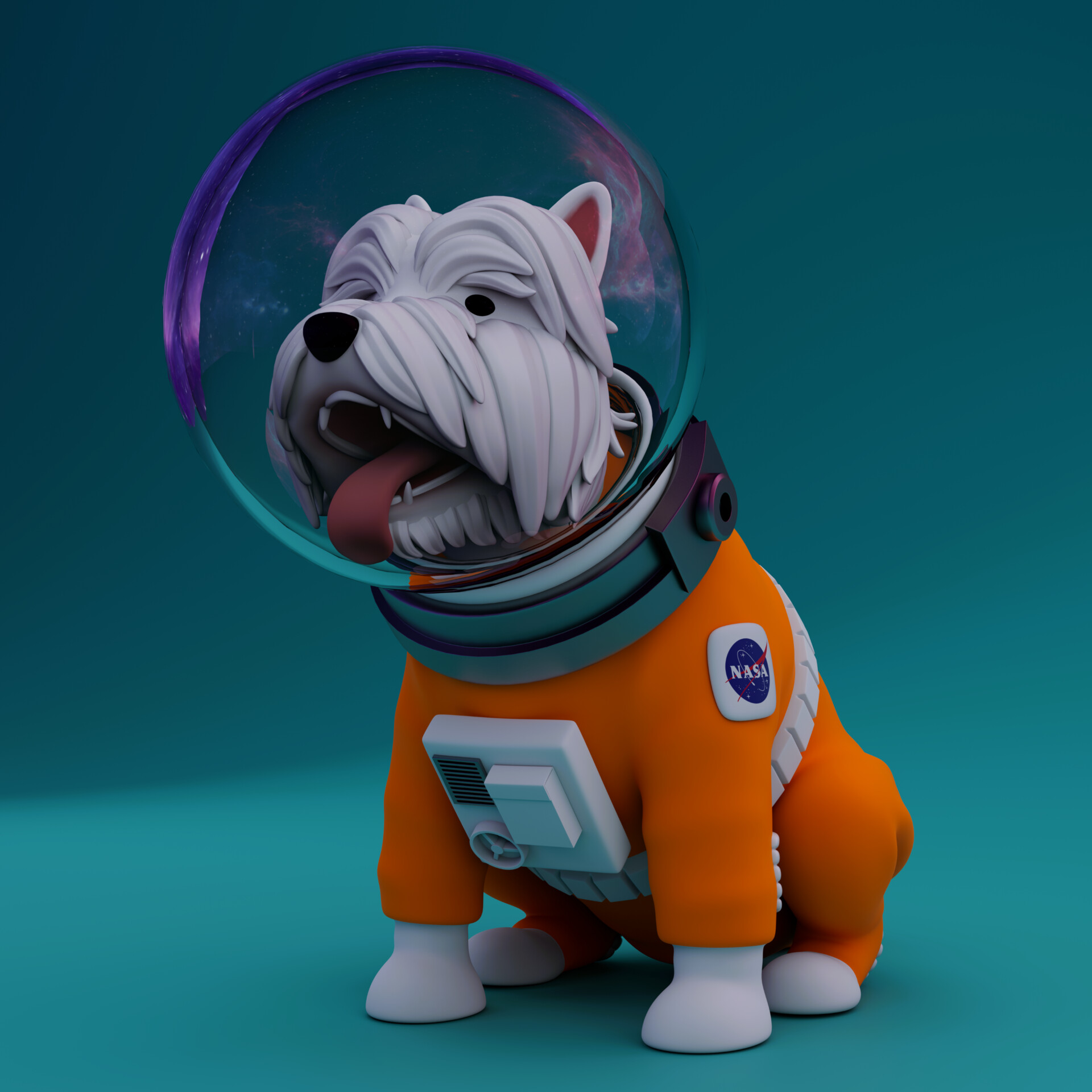 ArtStation - Space Dog