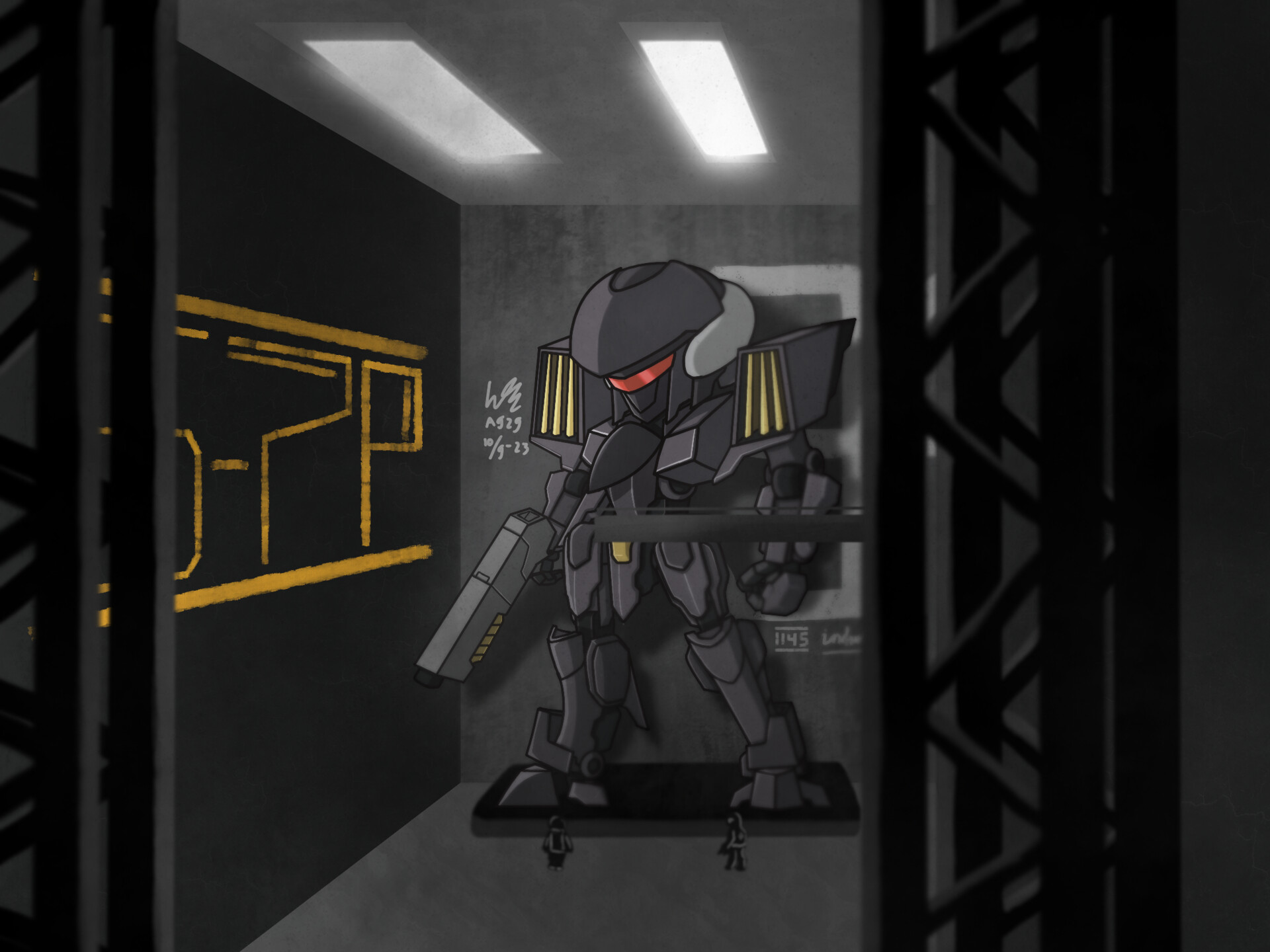 ArtStation - Original Mecha Concept - G1145