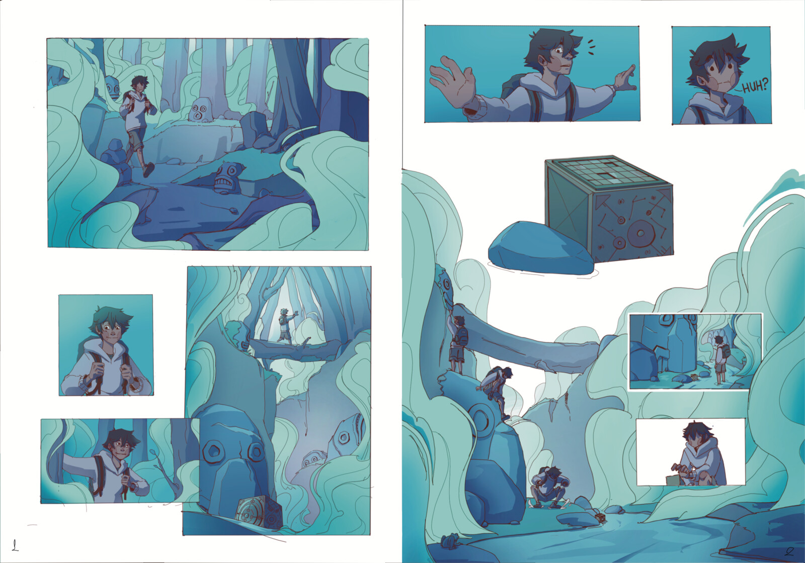 Alex Stefanis-Pons - The Box Comic