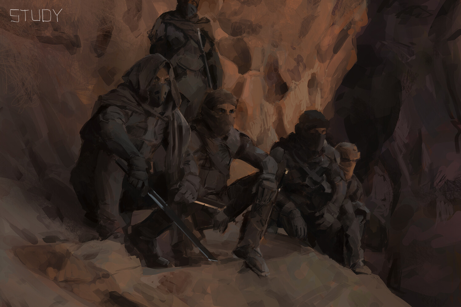 ArtStation - Dune studies