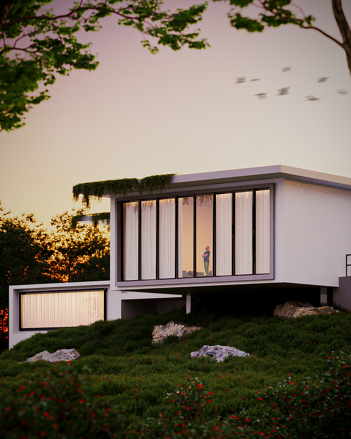 ArtStation - VIEW FROM THE HILL