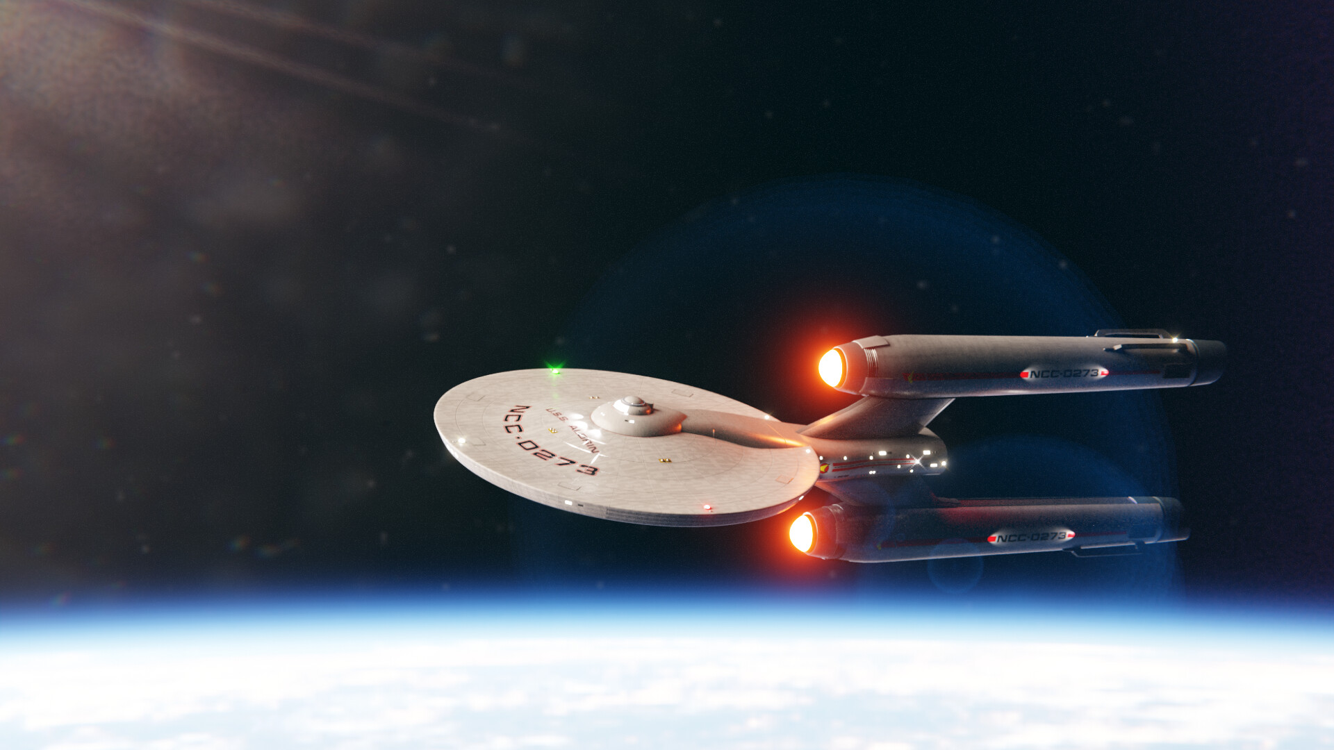 ArtStation - USS Aldrin (Star Trek Fan Ship Design)