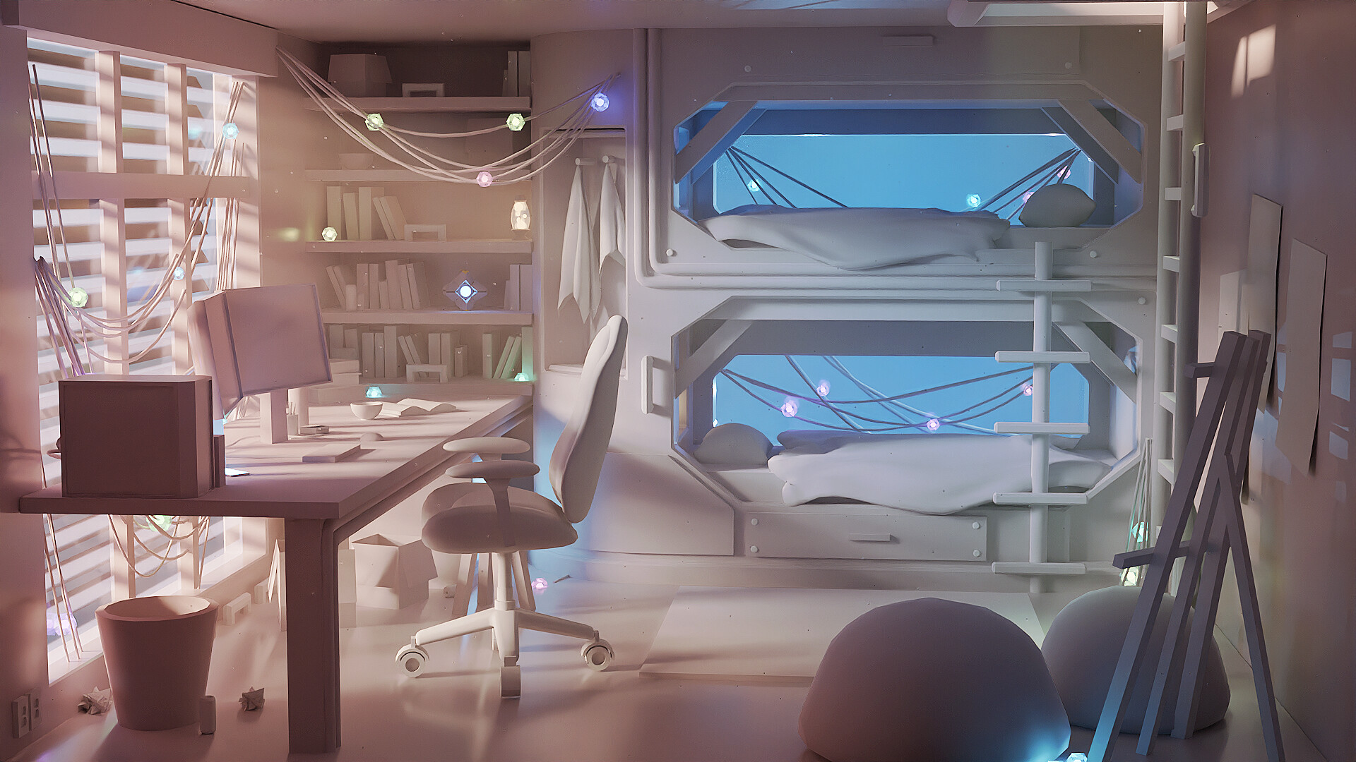 ArtStation - Interior scene