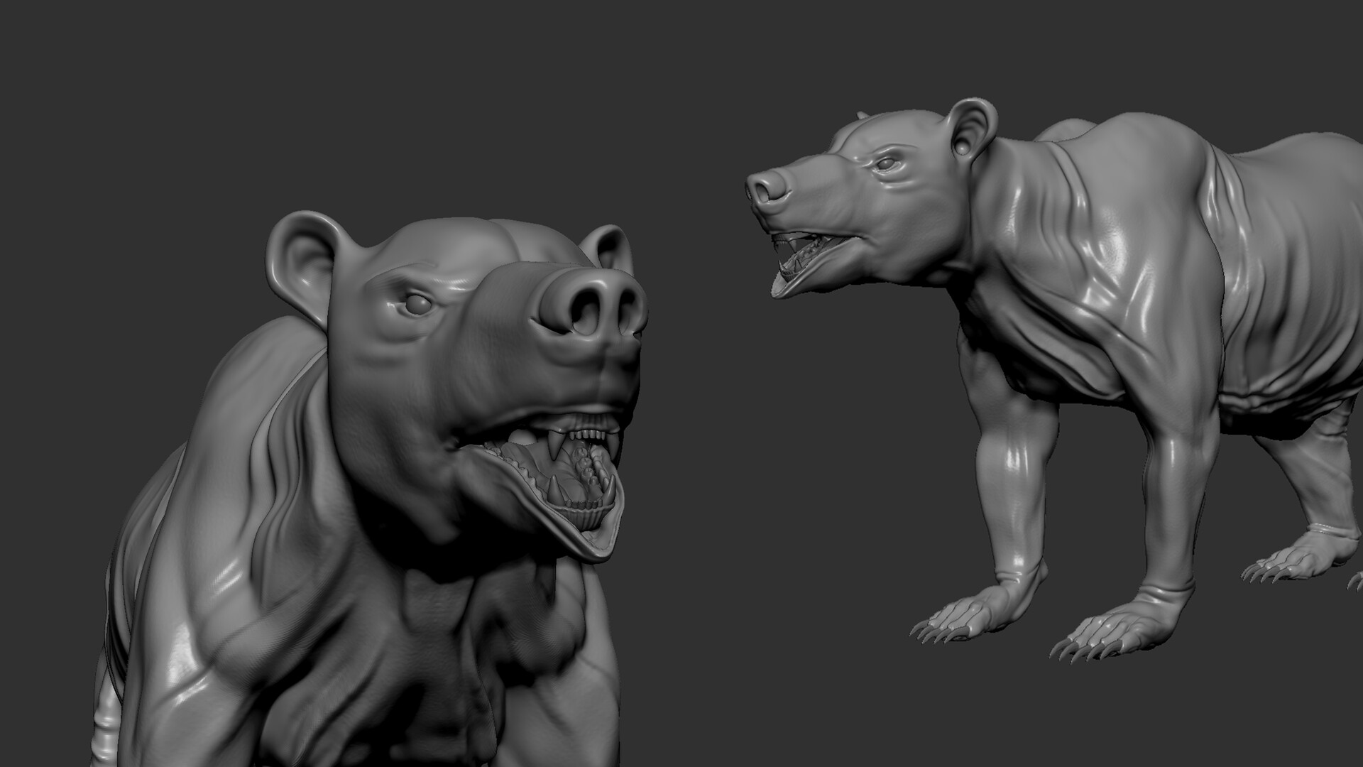 ArtStation - Bear Sculpt