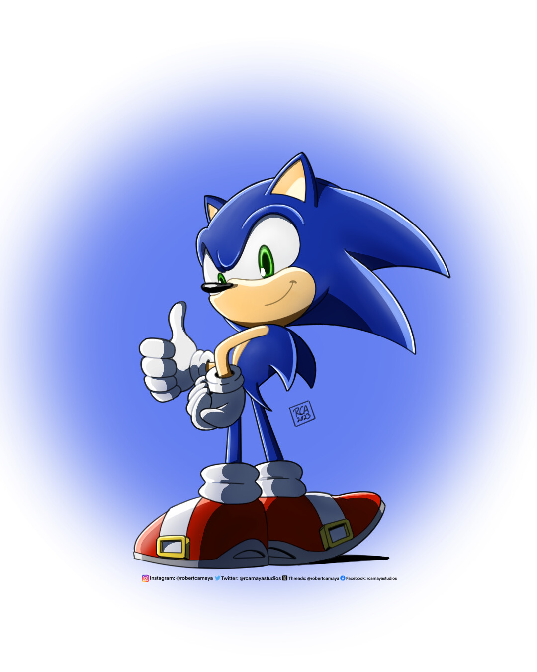 ArtStation - Sonic Advance pose