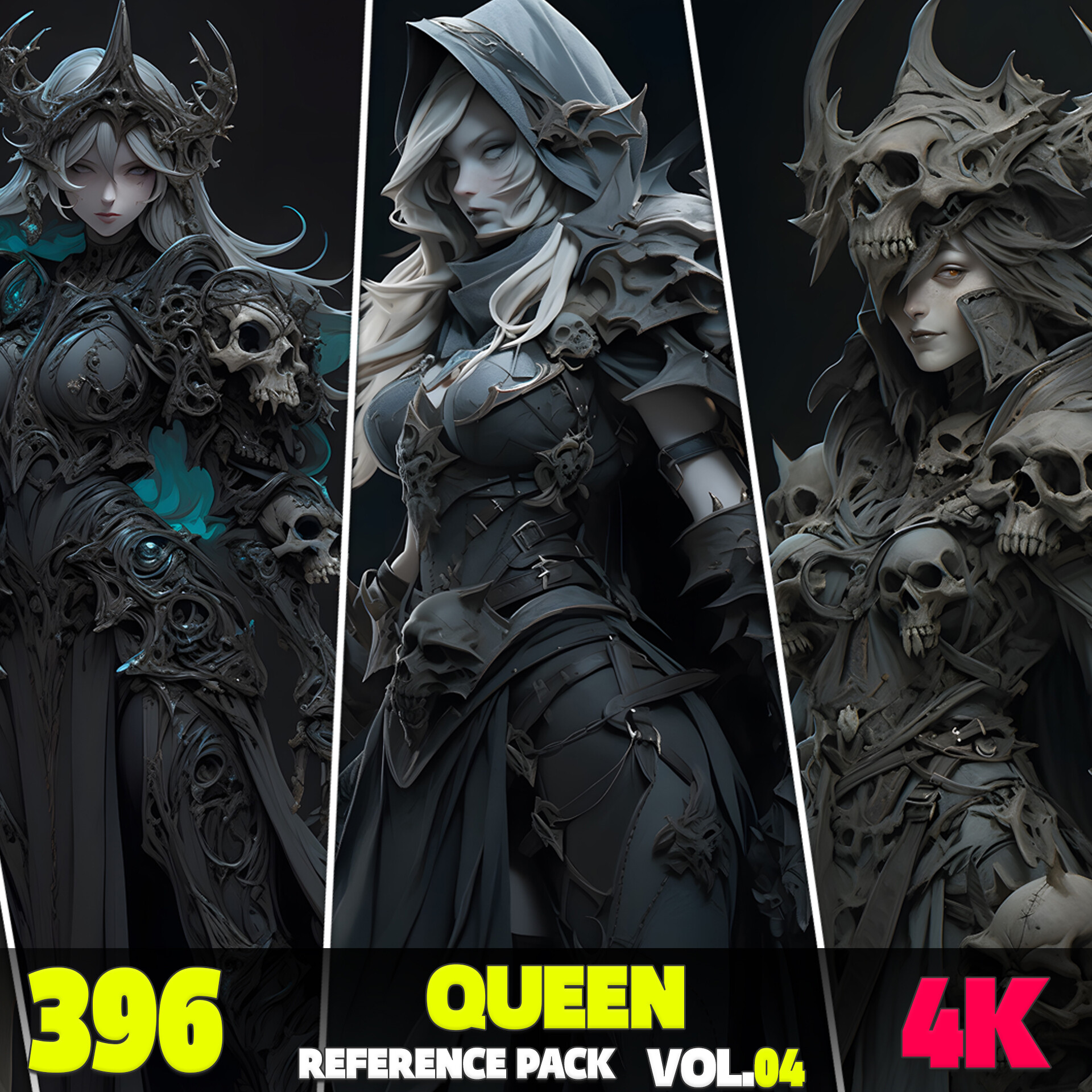 ArtStation - 396 4K Queen Reference Pack Vol.04