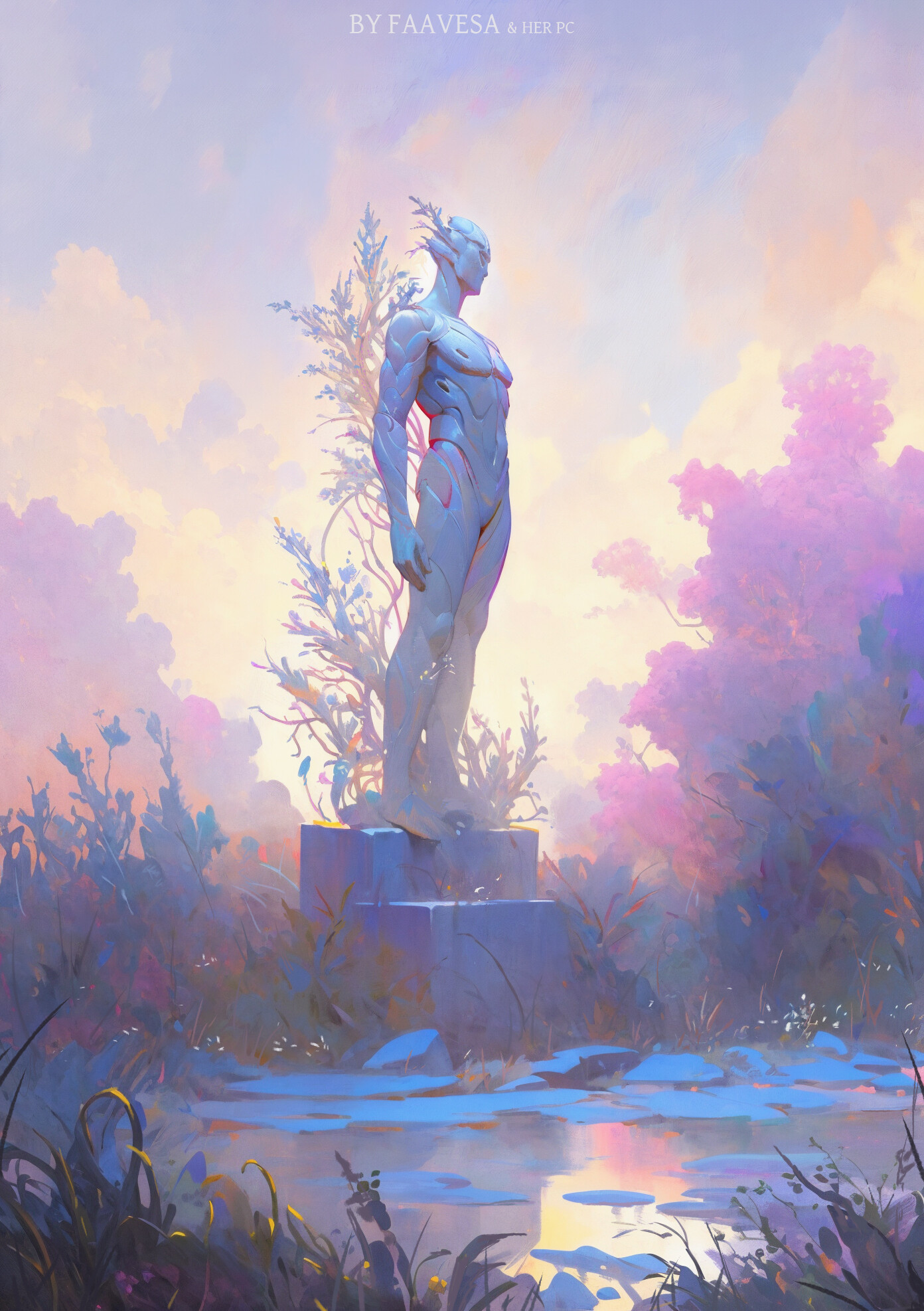 ArtStation - Calm statue