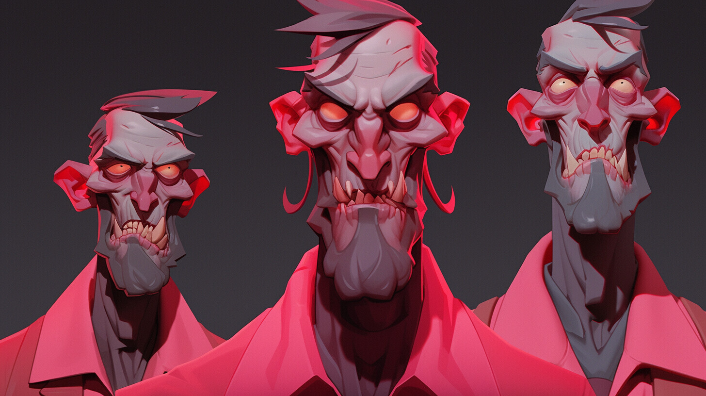 Tika Art - +350 Undead Female Head Reference(4k)