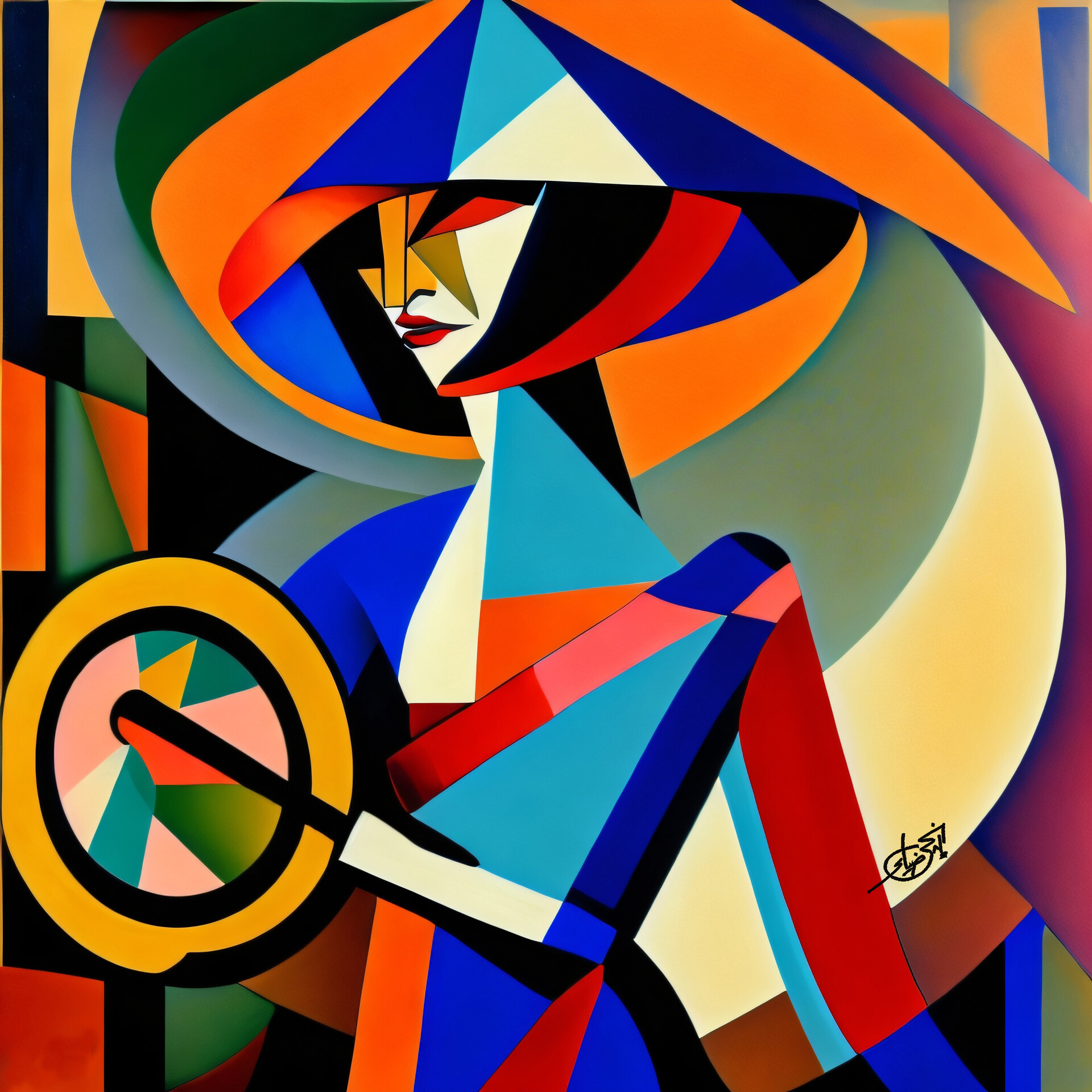 ArtStation - Abstract, Cubism Design (Digital Painting)