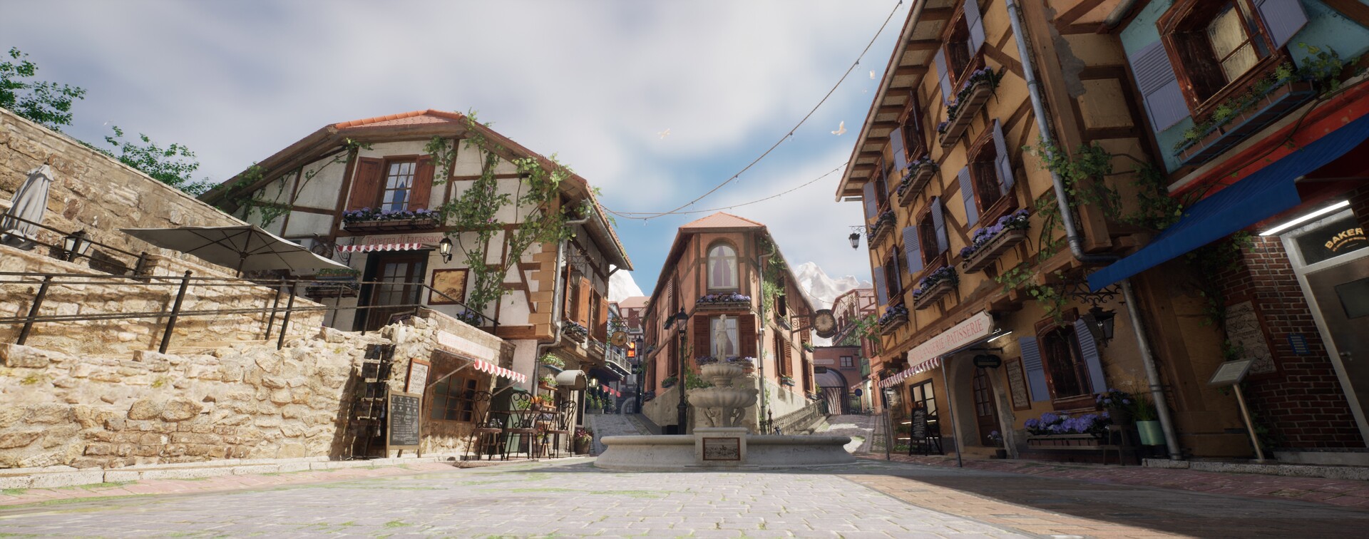 ArtStation - Italy Town