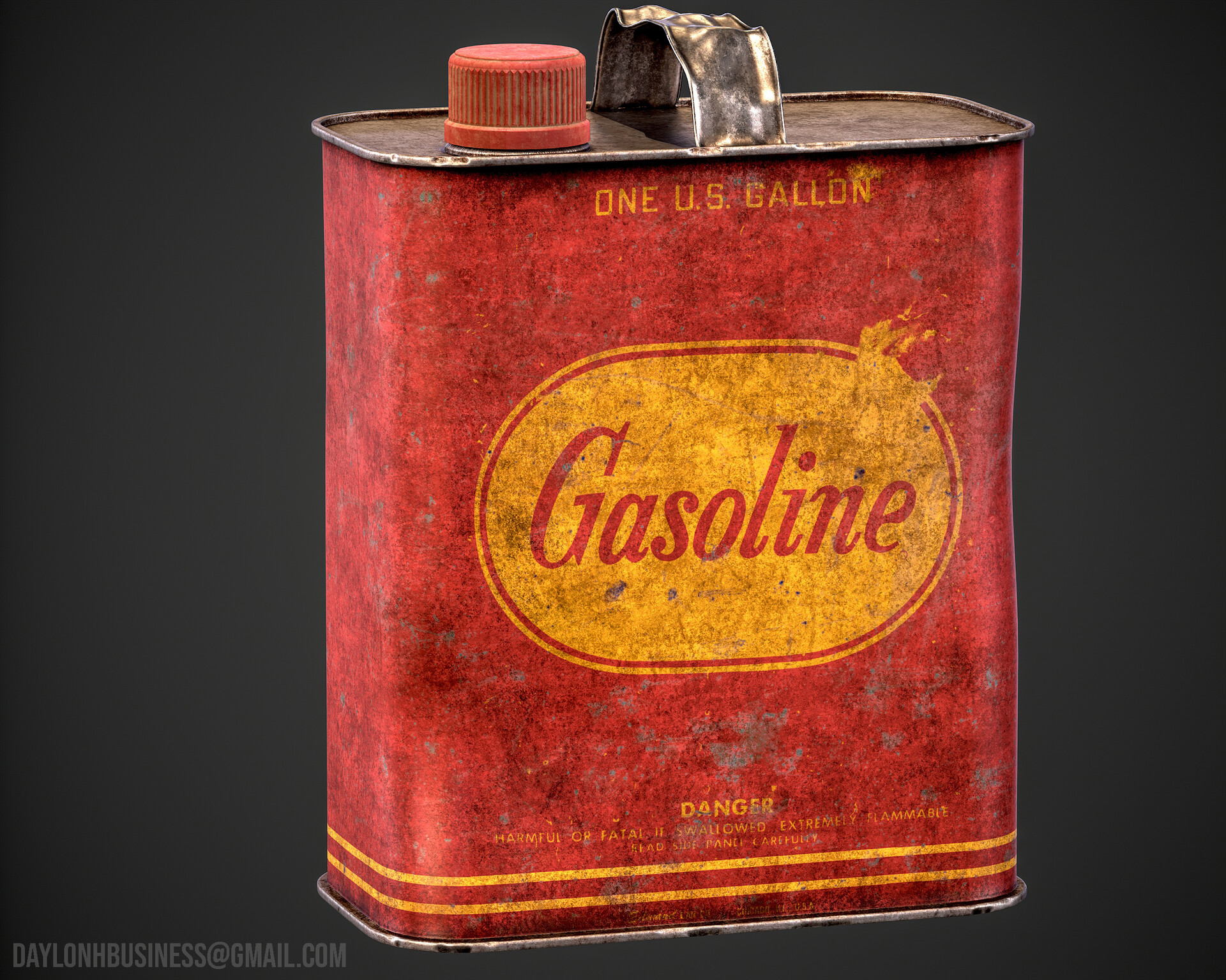 ArtStation - Gas Can