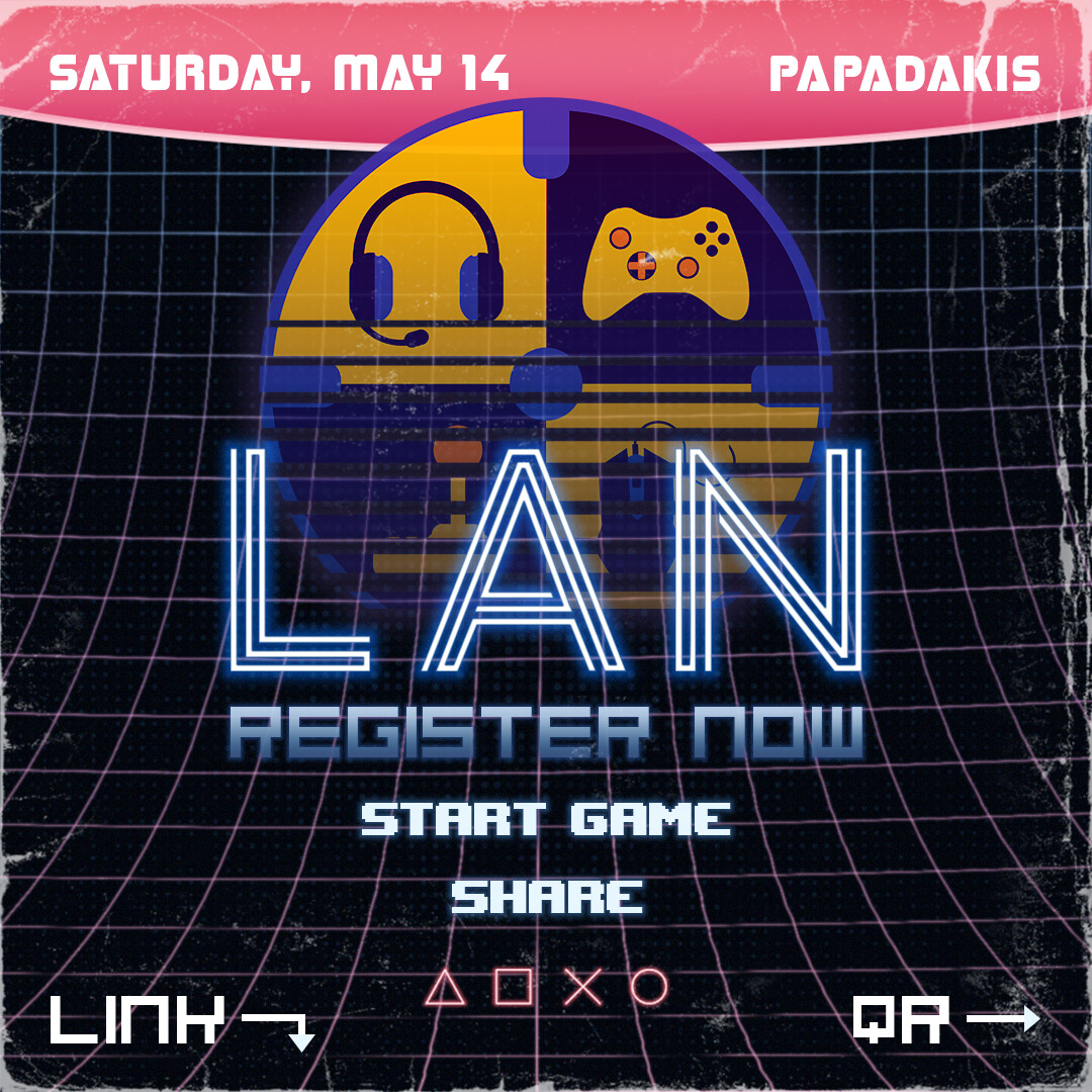 ArtStation - DGA Spring LAN 2022 Graphics