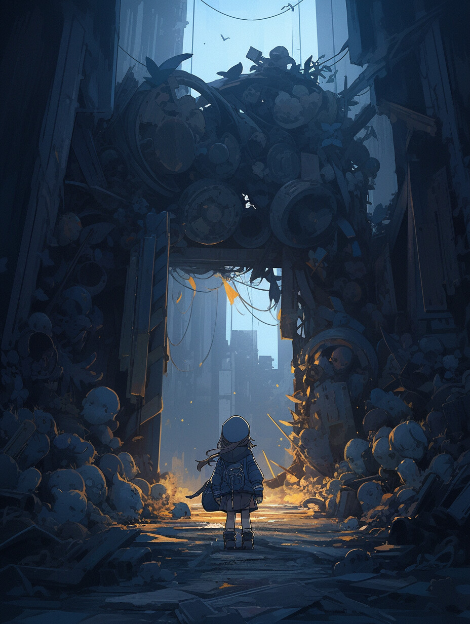 ArtStation - Concept and Cover art for Little Nightmares