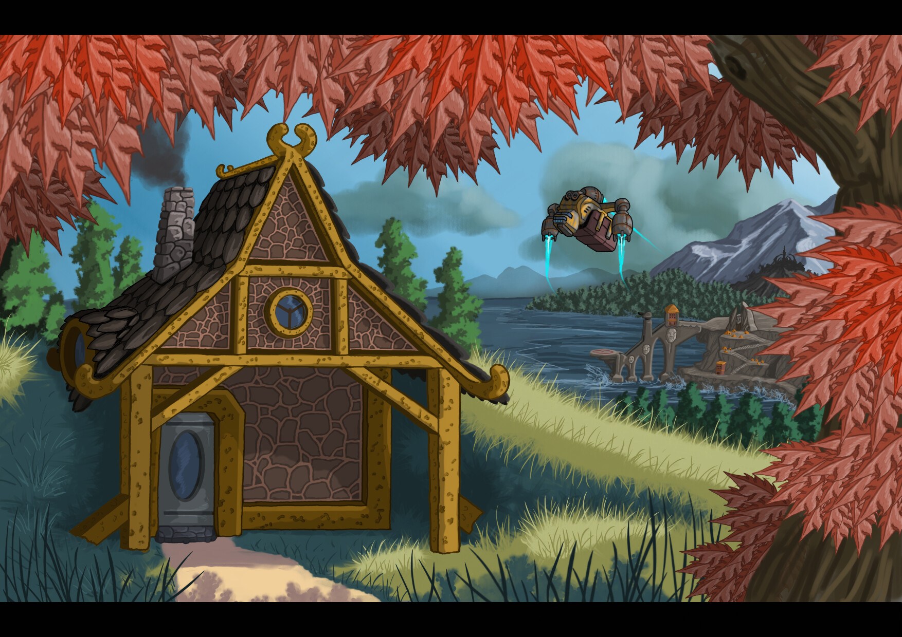 ArtStation - OILA OLDEN CROWN episode 1