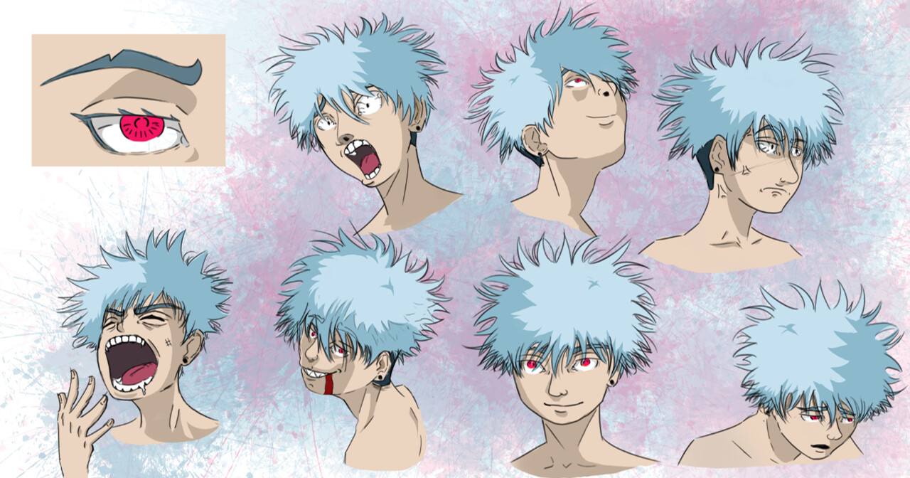 ArtStation - Character Expression Sheet: Dingle