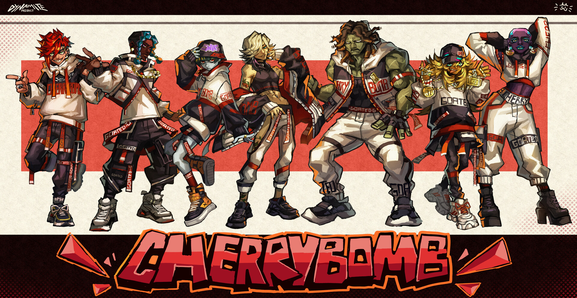 ArtStation - [ DYNAMITE project ] team 1 : CHERRYBOMB