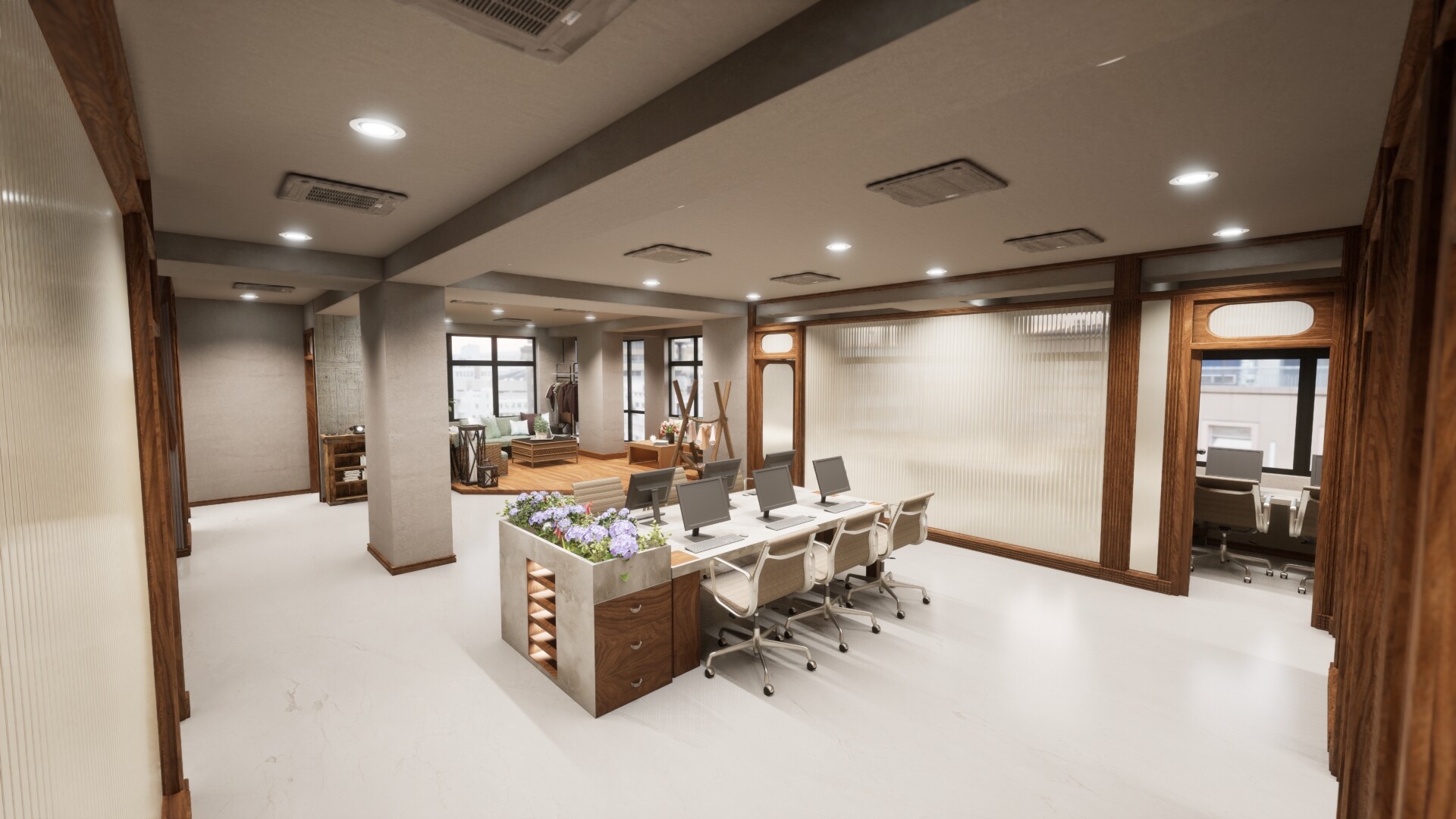 Aakash Banerjee - UE5 | Office Interior Visualization