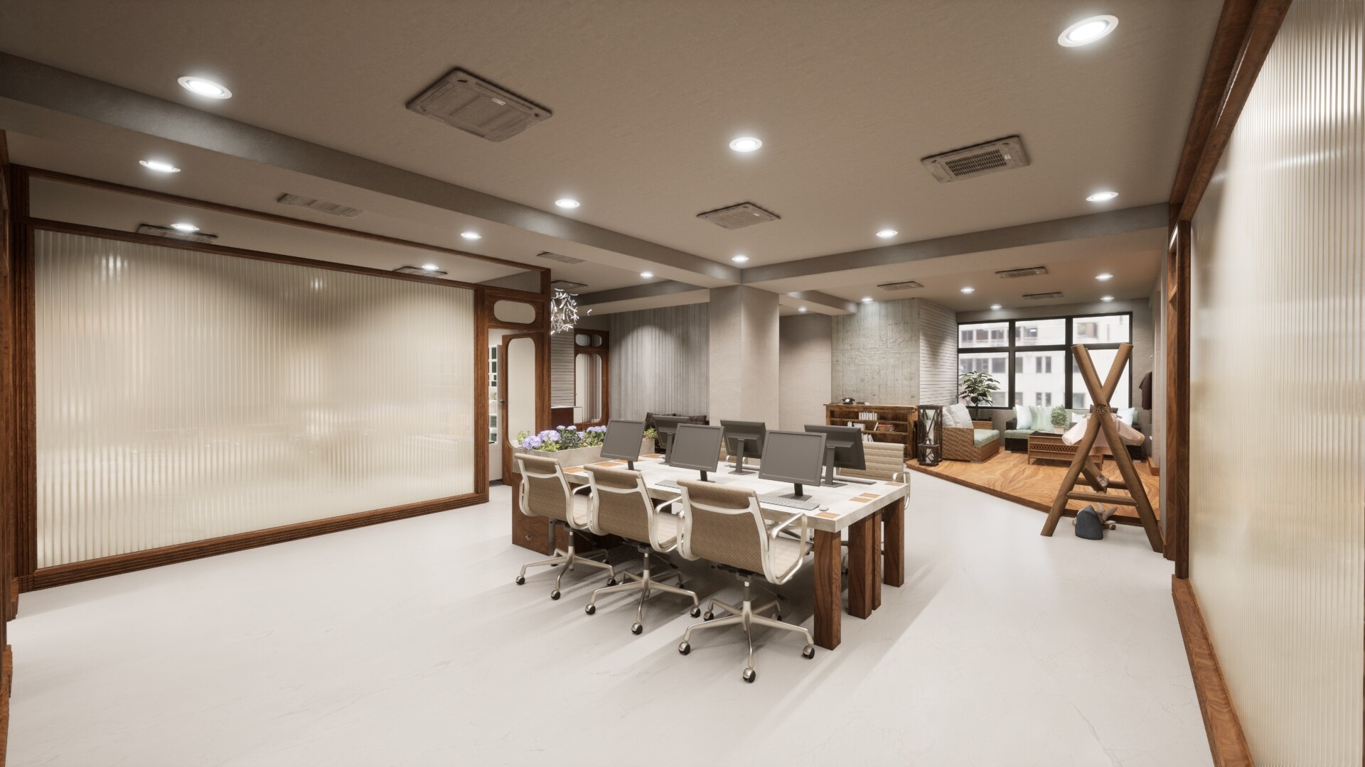 Aakash Banerjee - UE5 | Office Interior Visualization