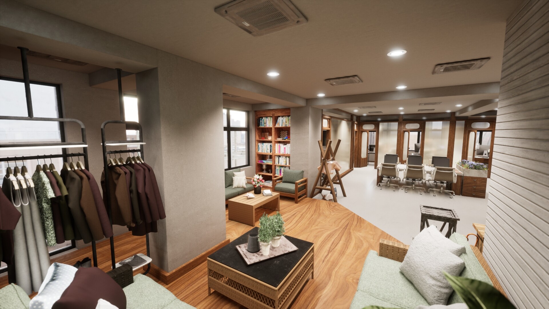 Aakash Banerjee - UE5 | Office Interior Visualization