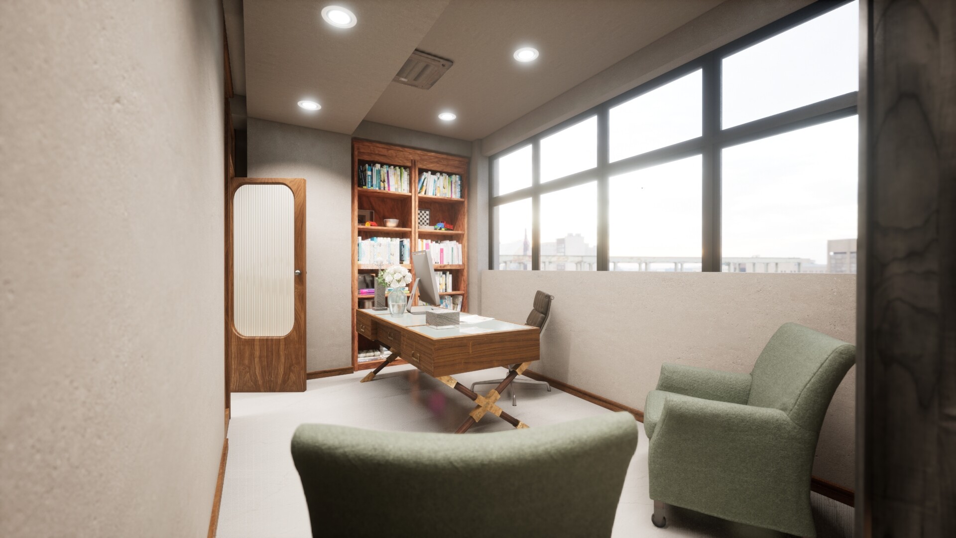Aakash Banerjee - UE5 | Office Interior Visualization