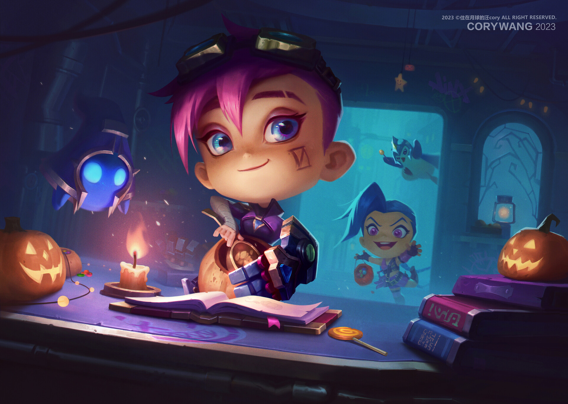 ArtStation - Halloween - LOL FANART